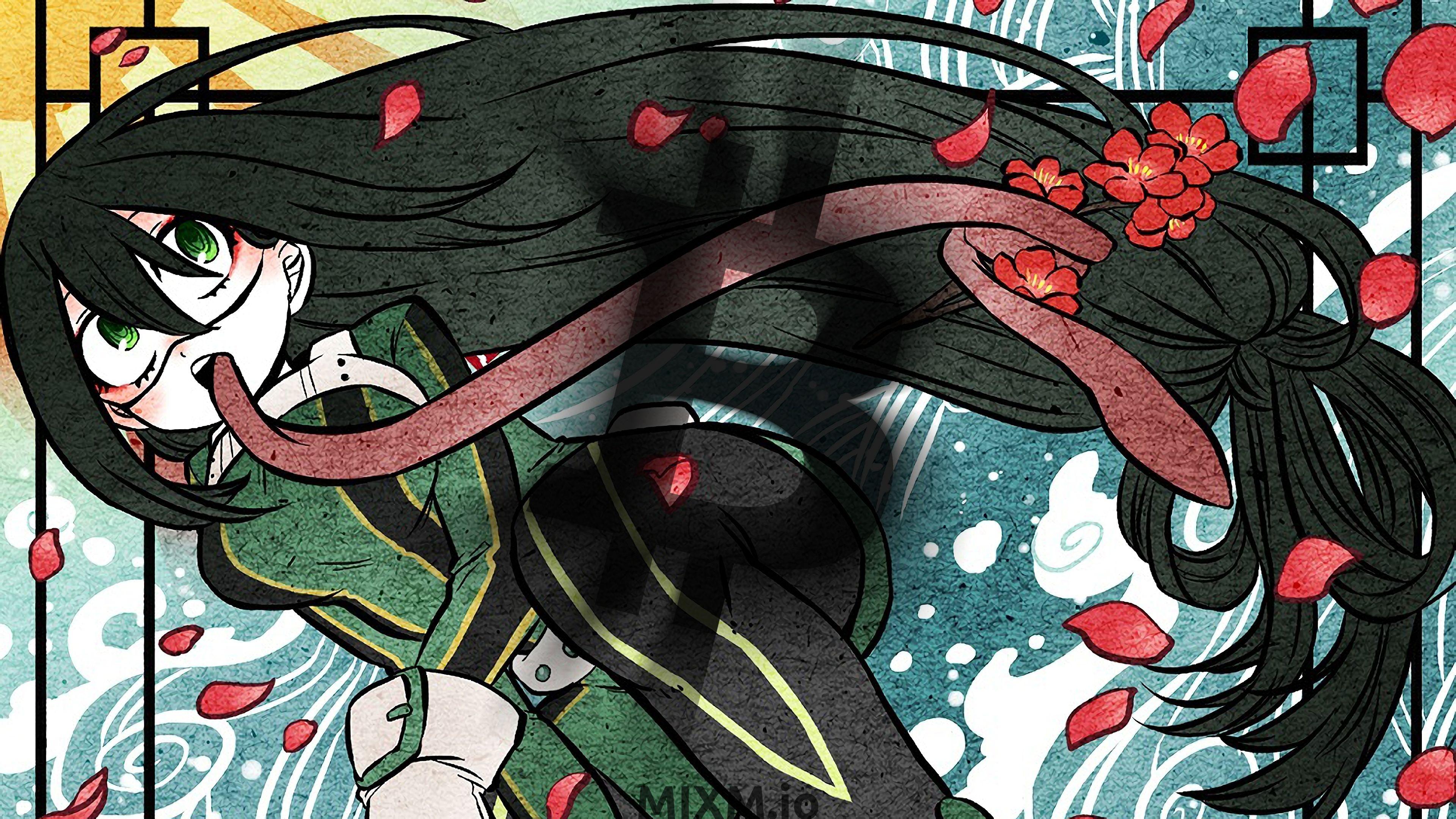 Tsuyu Asui Wallpapers - Top Free Tsuyu Asui Backgrounds - WallpaperAccess