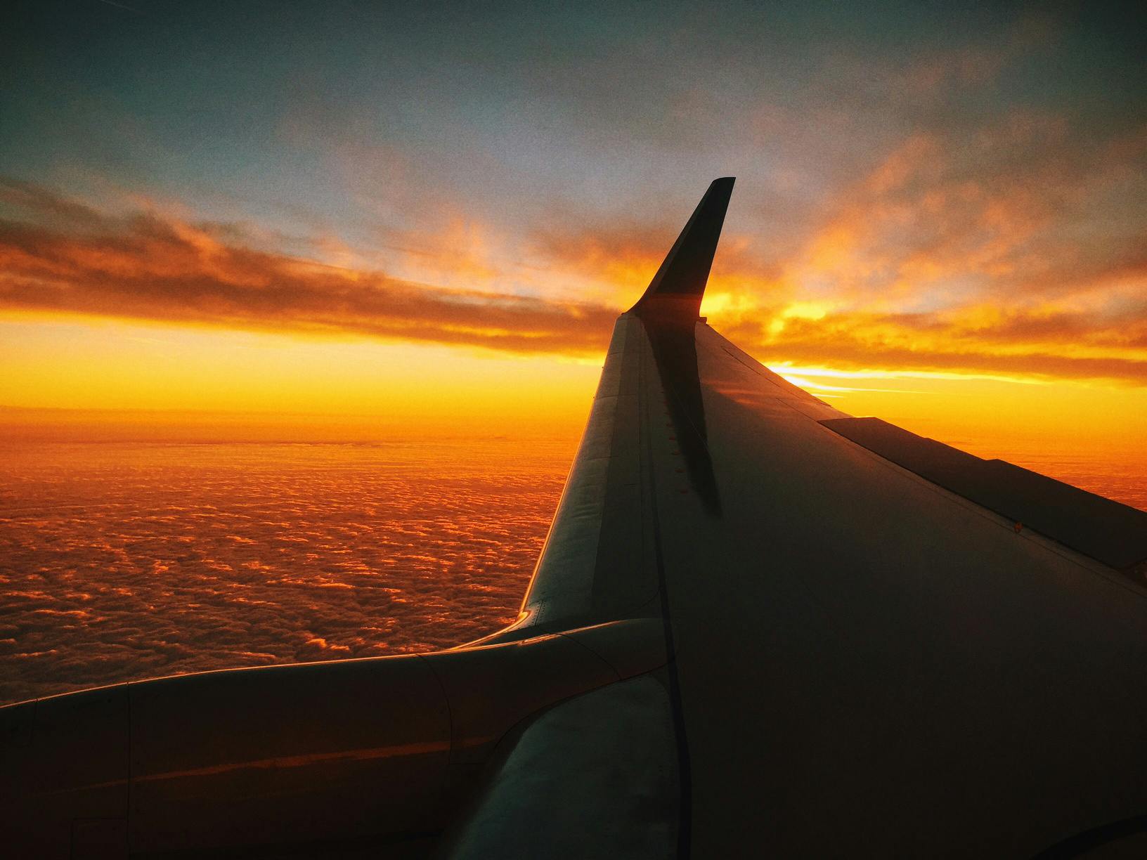 Plane Sunset Wallpapers - Top Free Plane Sunset Backgrounds ...