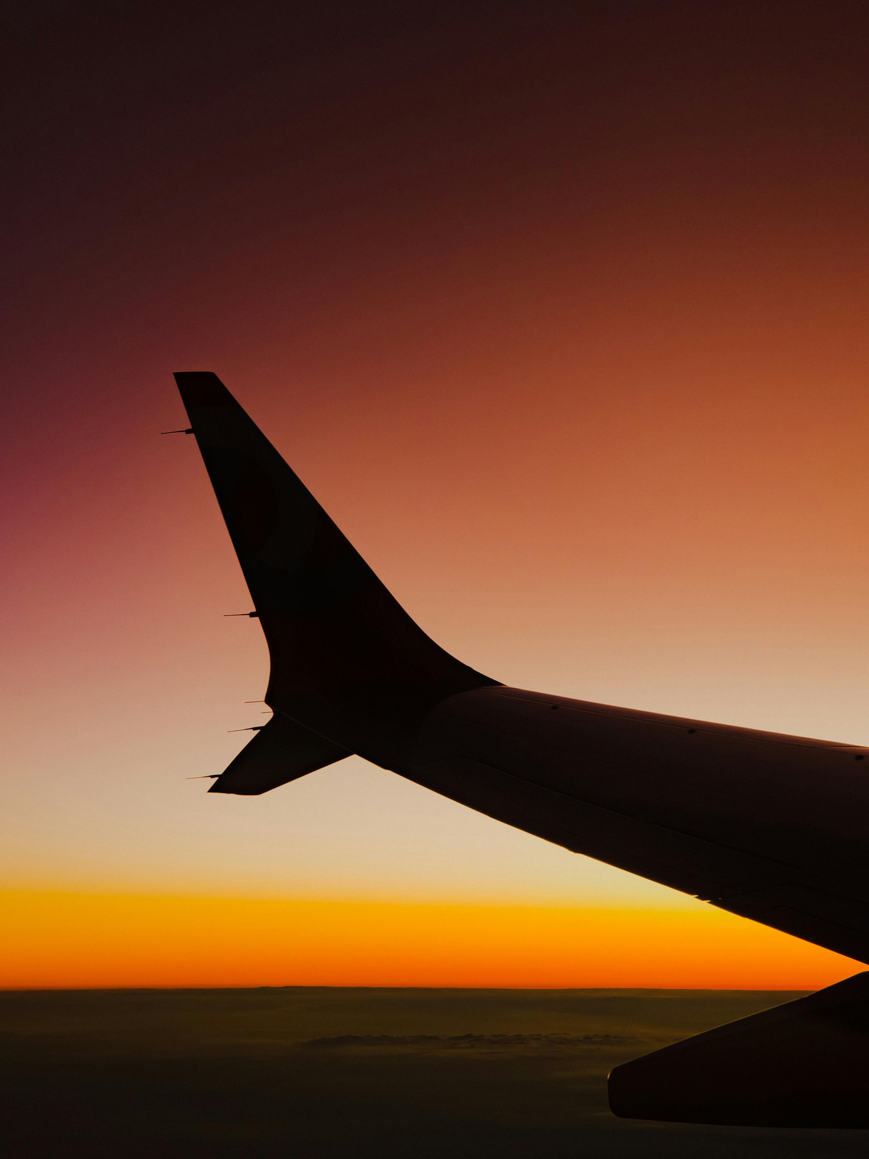 Plane Sunset Wallpapers - Top Free Plane Sunset Backgrounds ...