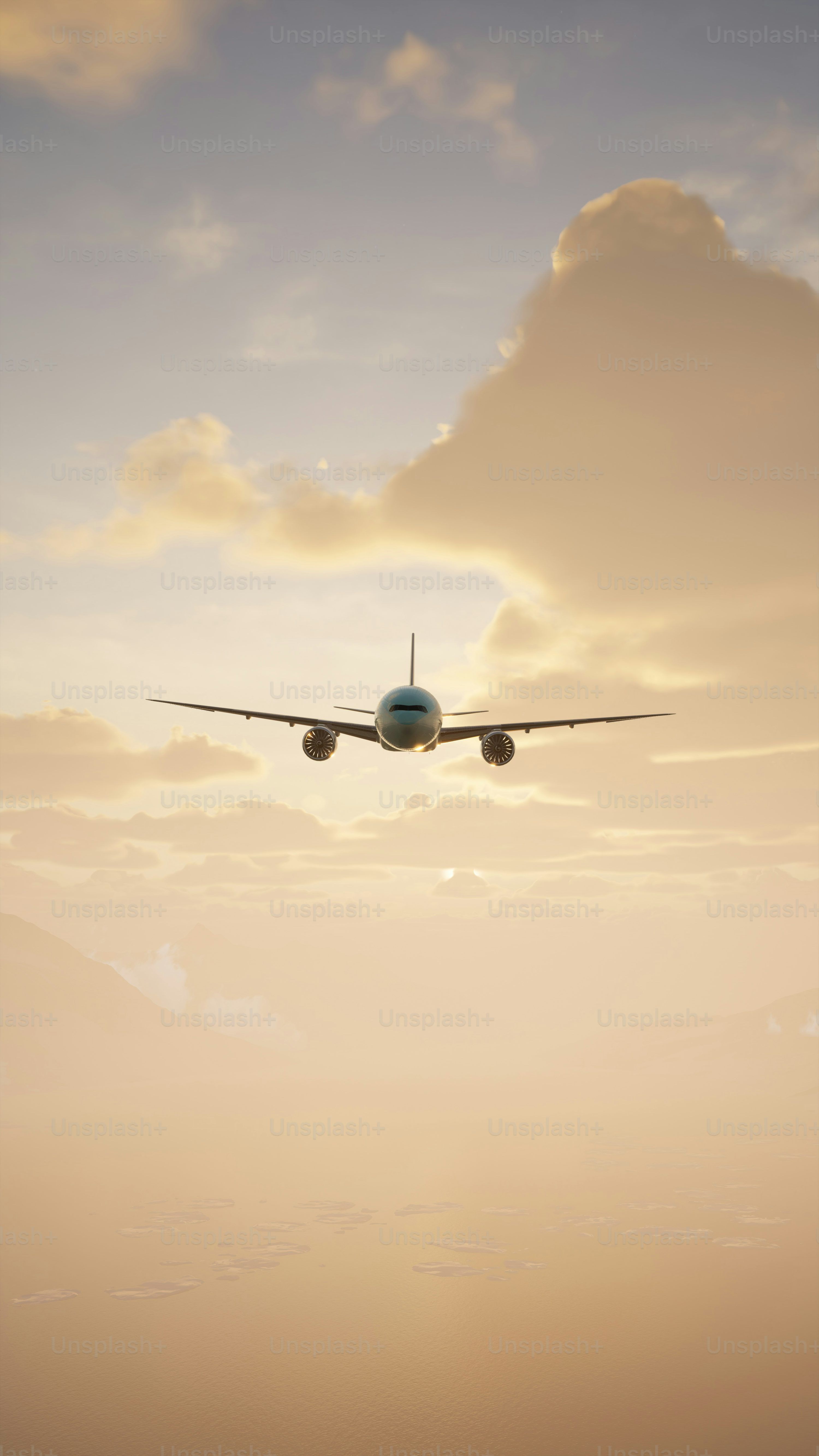 Plane Sunset Wallpapers - Top Free Plane Sunset Backgrounds ...