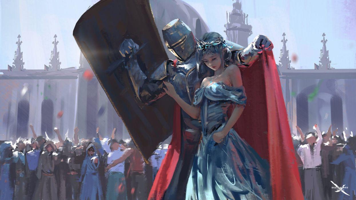 Anime Knight Wallpapers - Top Free Anime Knight Backgrounds ...