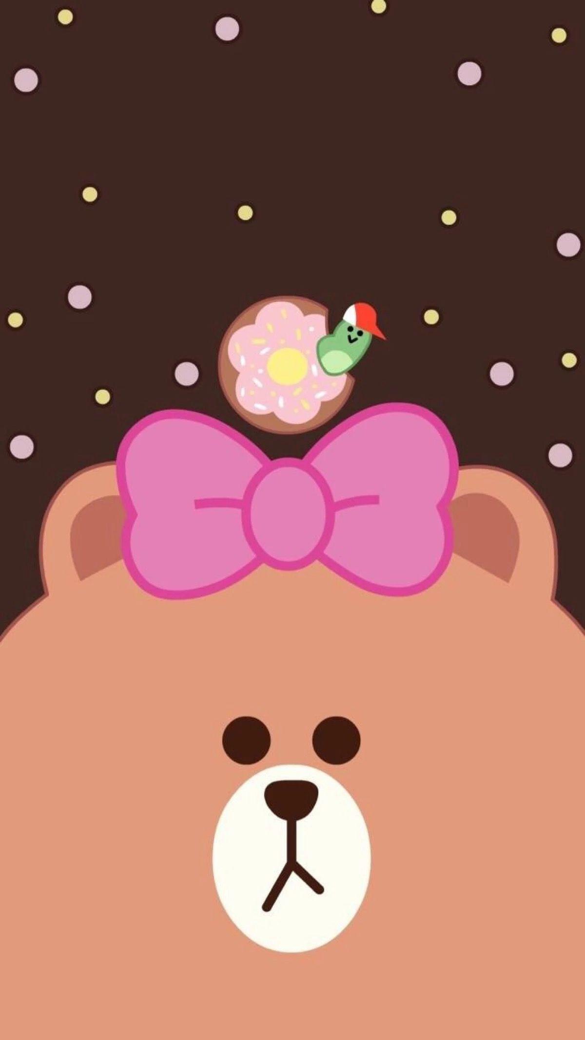 Line Friends iPhone Wallpapers - Top Free Line Friends iPhone ...