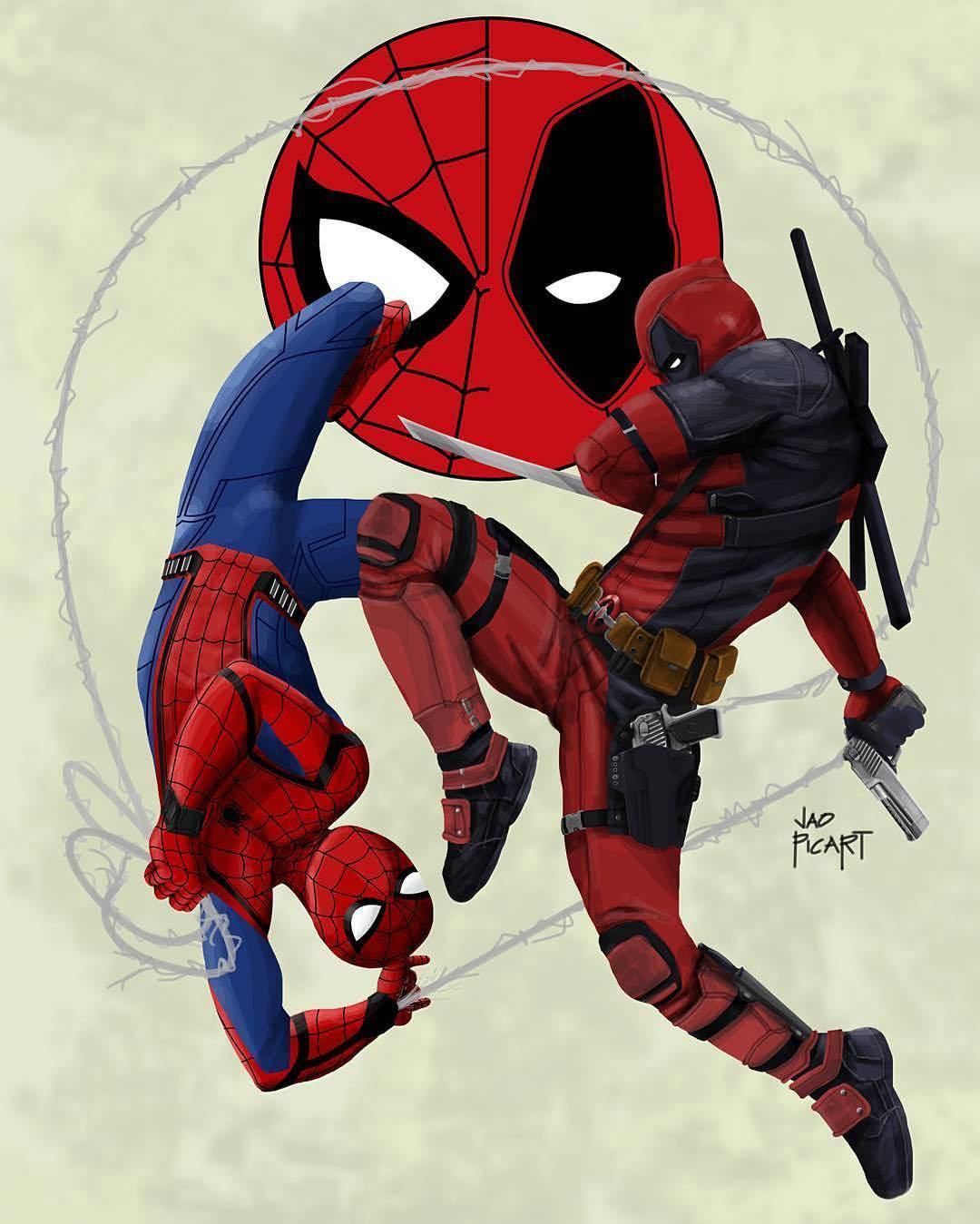 Spider-Man/Deadpool Wallpapers - Top Free Spider-Man/Deadpool ...