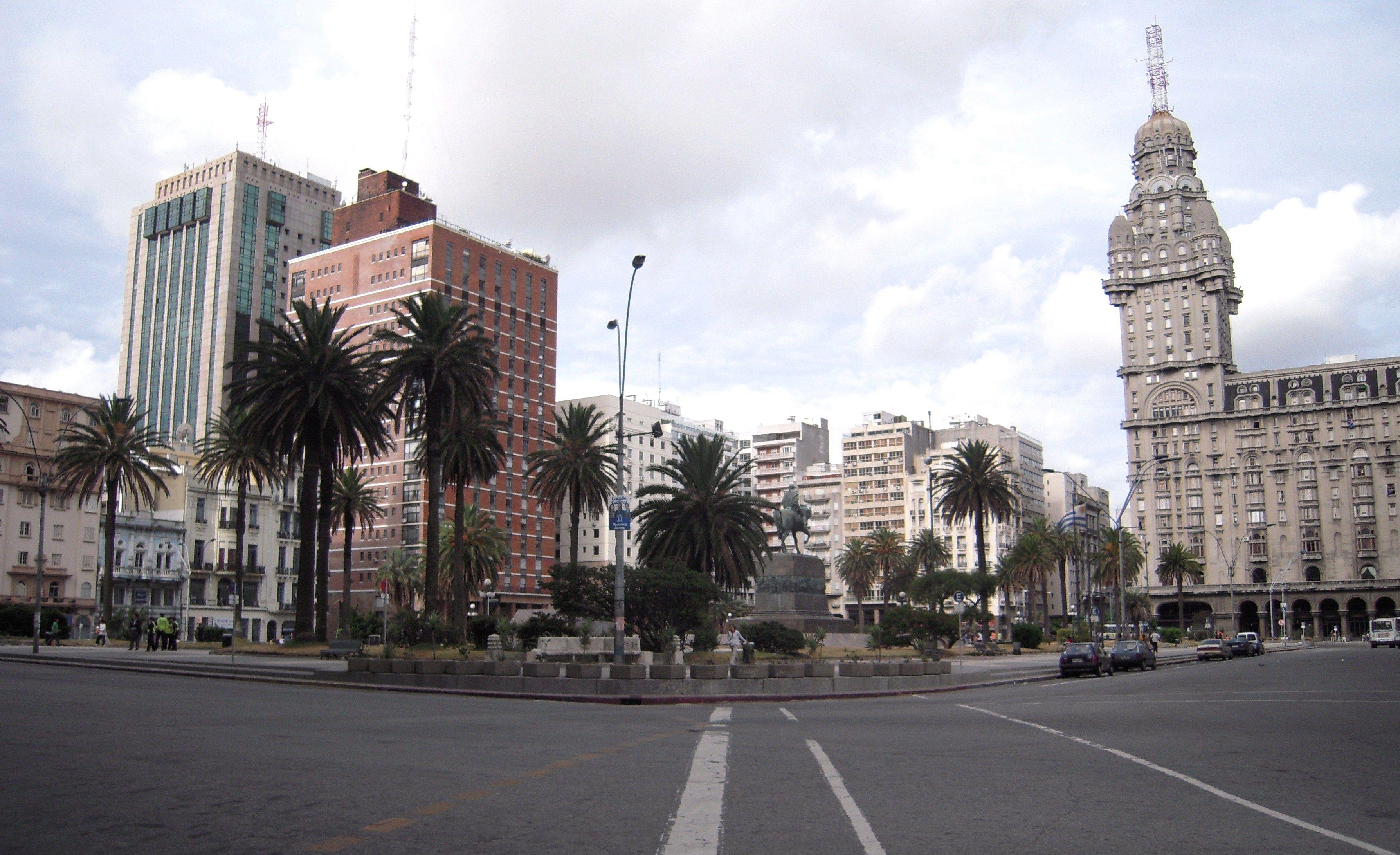 Montevideo Downtown Uruguay Wallpaper