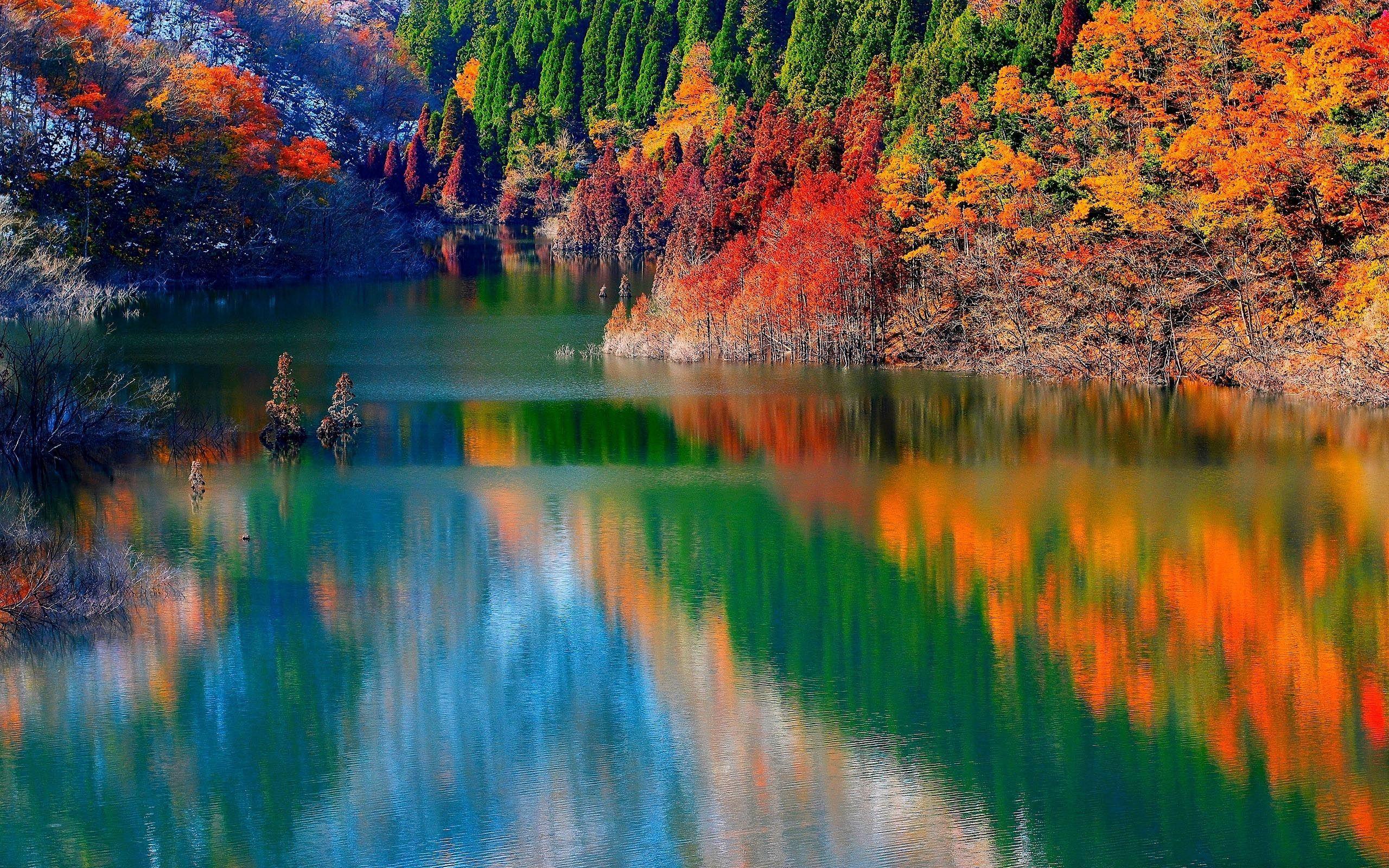 Autumn Lake Wallpapers - Top Free Autumn Lake Backgrounds - WallpaperAccess