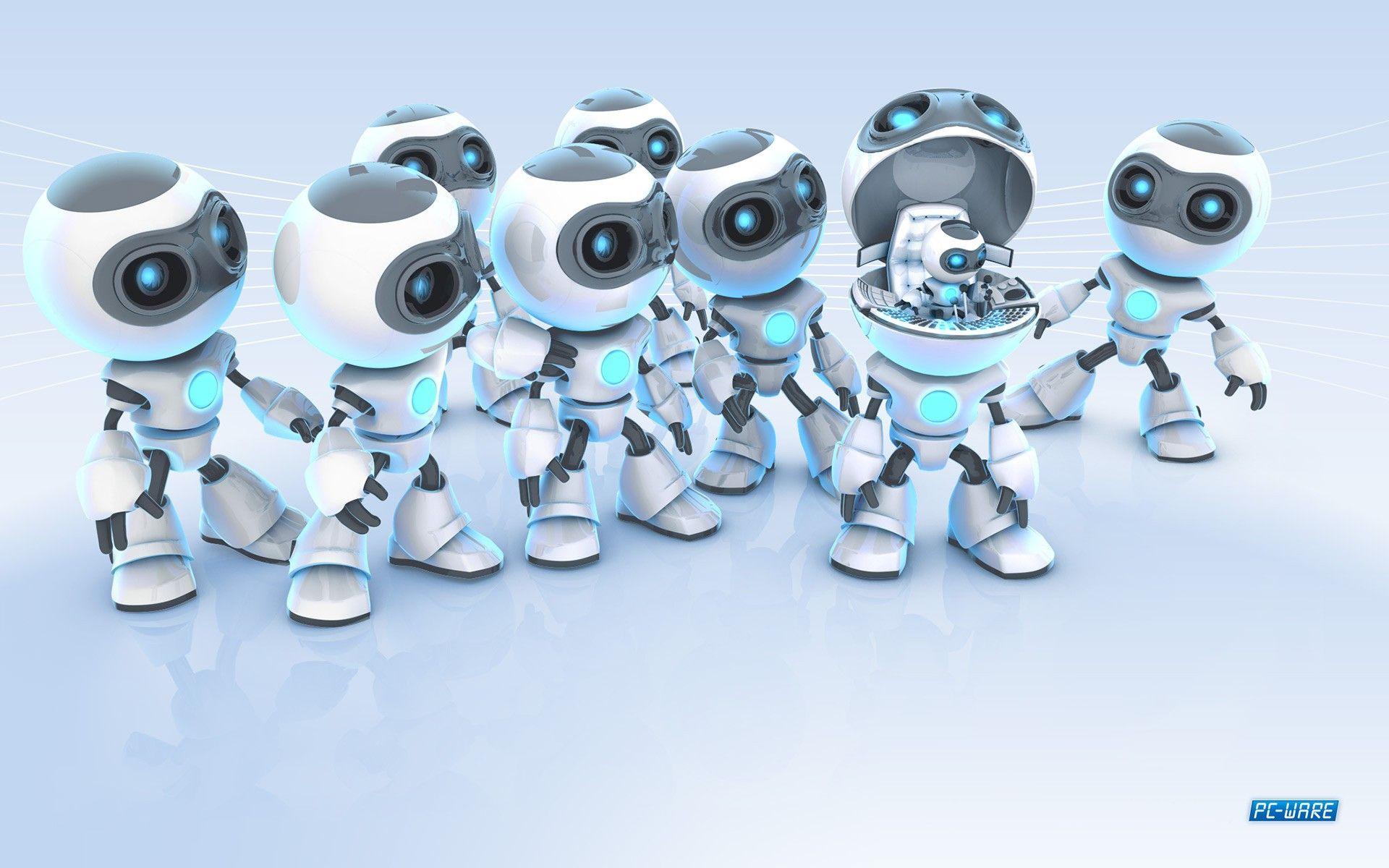 3D Robot Wallpapers - Top Free 3D Robot Backgrounds - WallpaperAccess