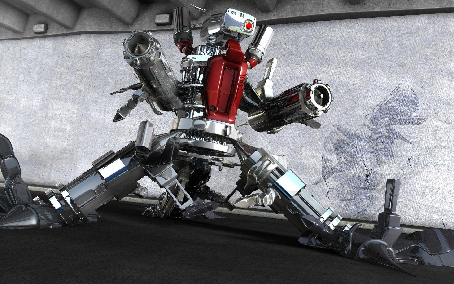 3D Robot Wallpapers - Top Free 3D Robot Backgrounds - WallpaperAccess