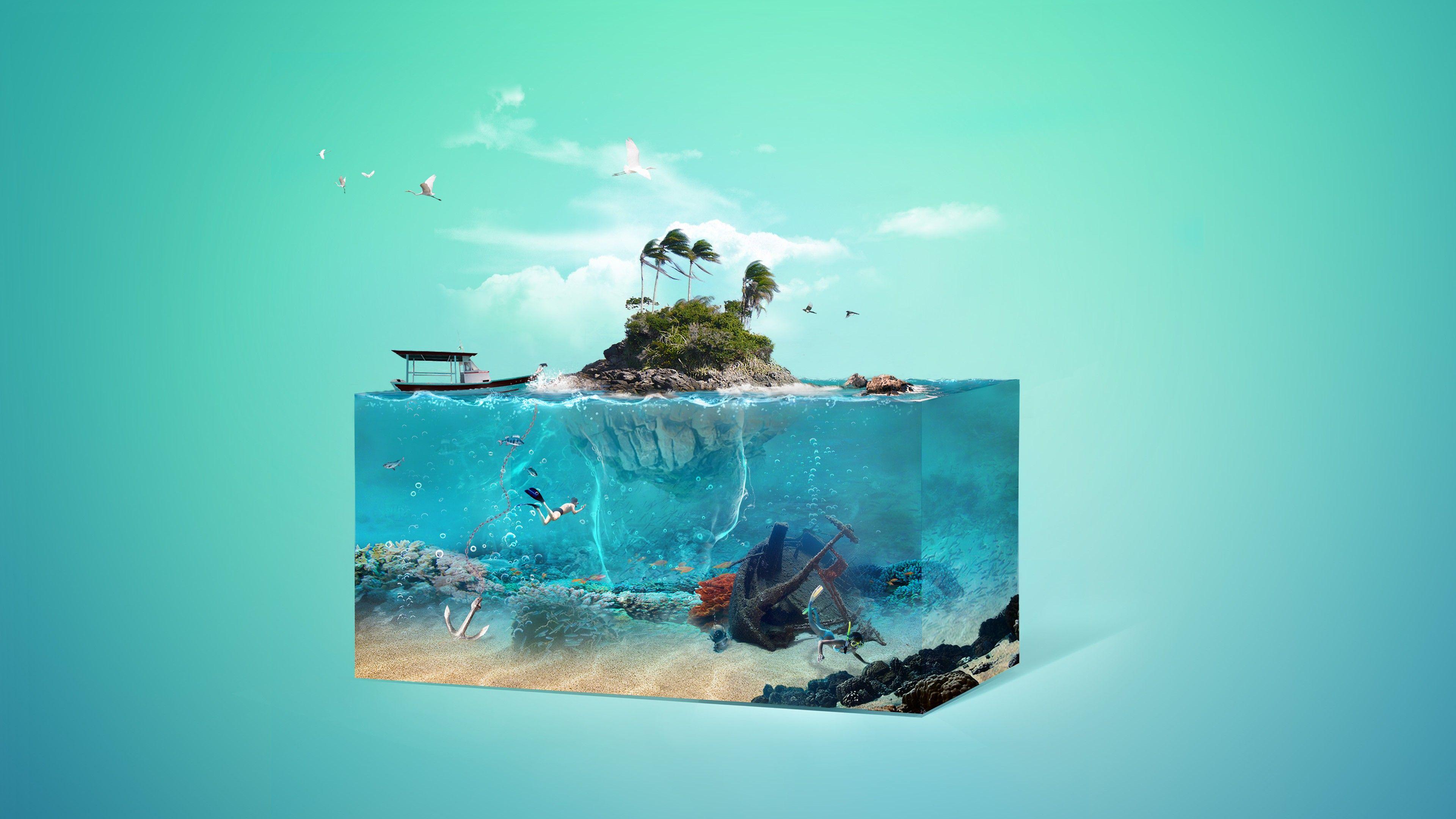 4K Island Wallpapers - Top Free 4K Island Backgrounds - WallpaperAccess