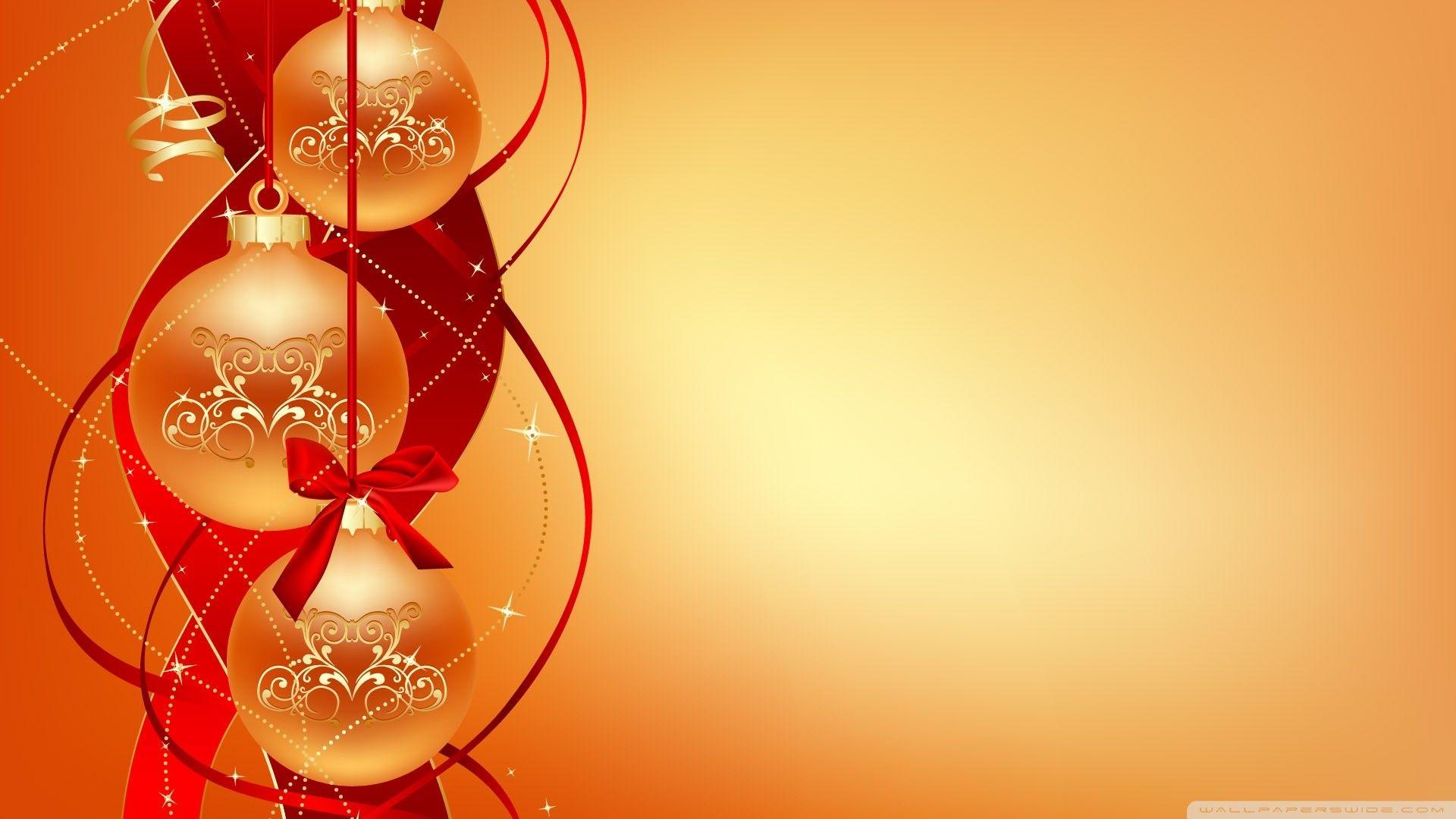 Orange Christmas Wallpapers - Top Free Orange Christmas Backgrounds ...