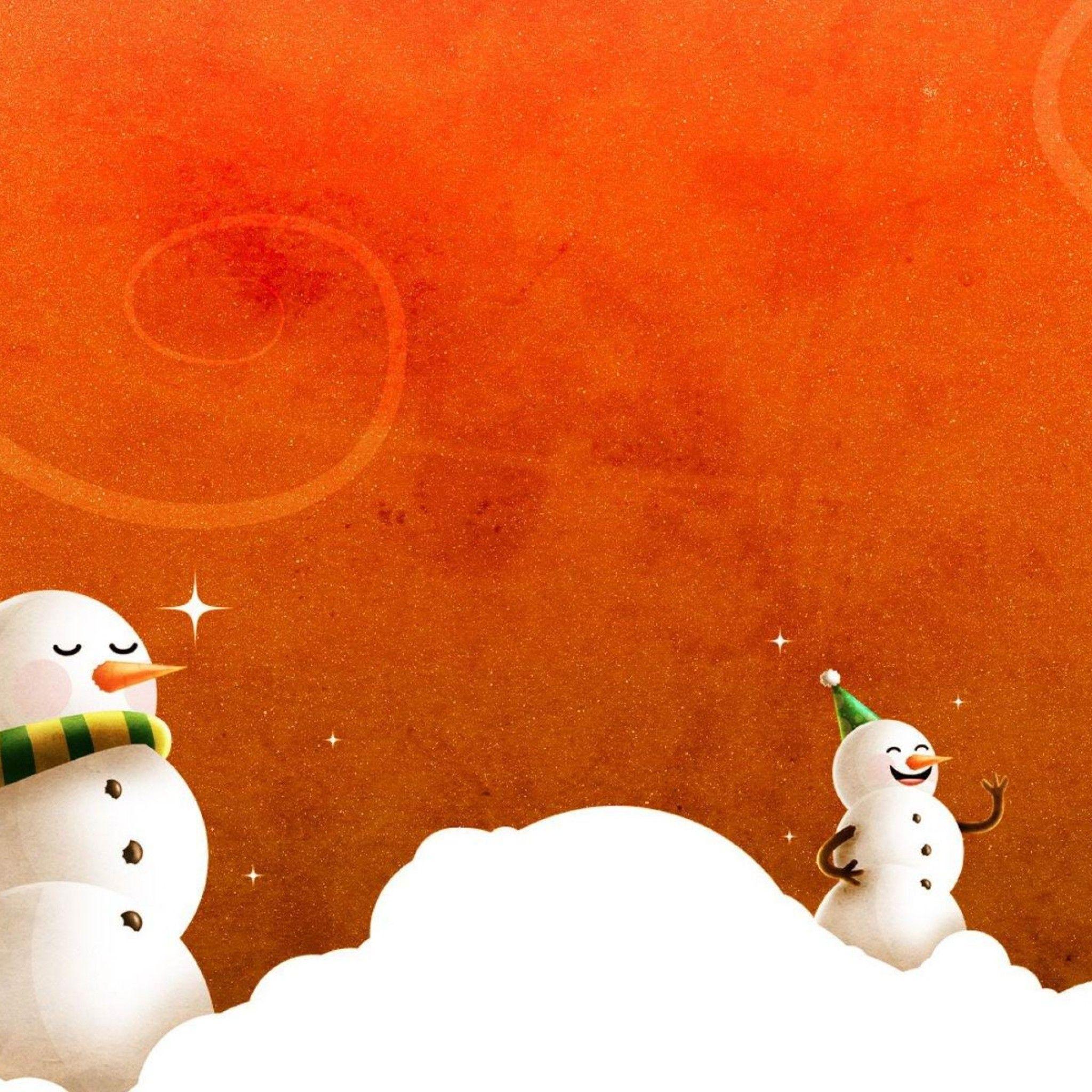 Orange Christmas Wallpapers - Top Free Orange Christmas Backgrounds ...