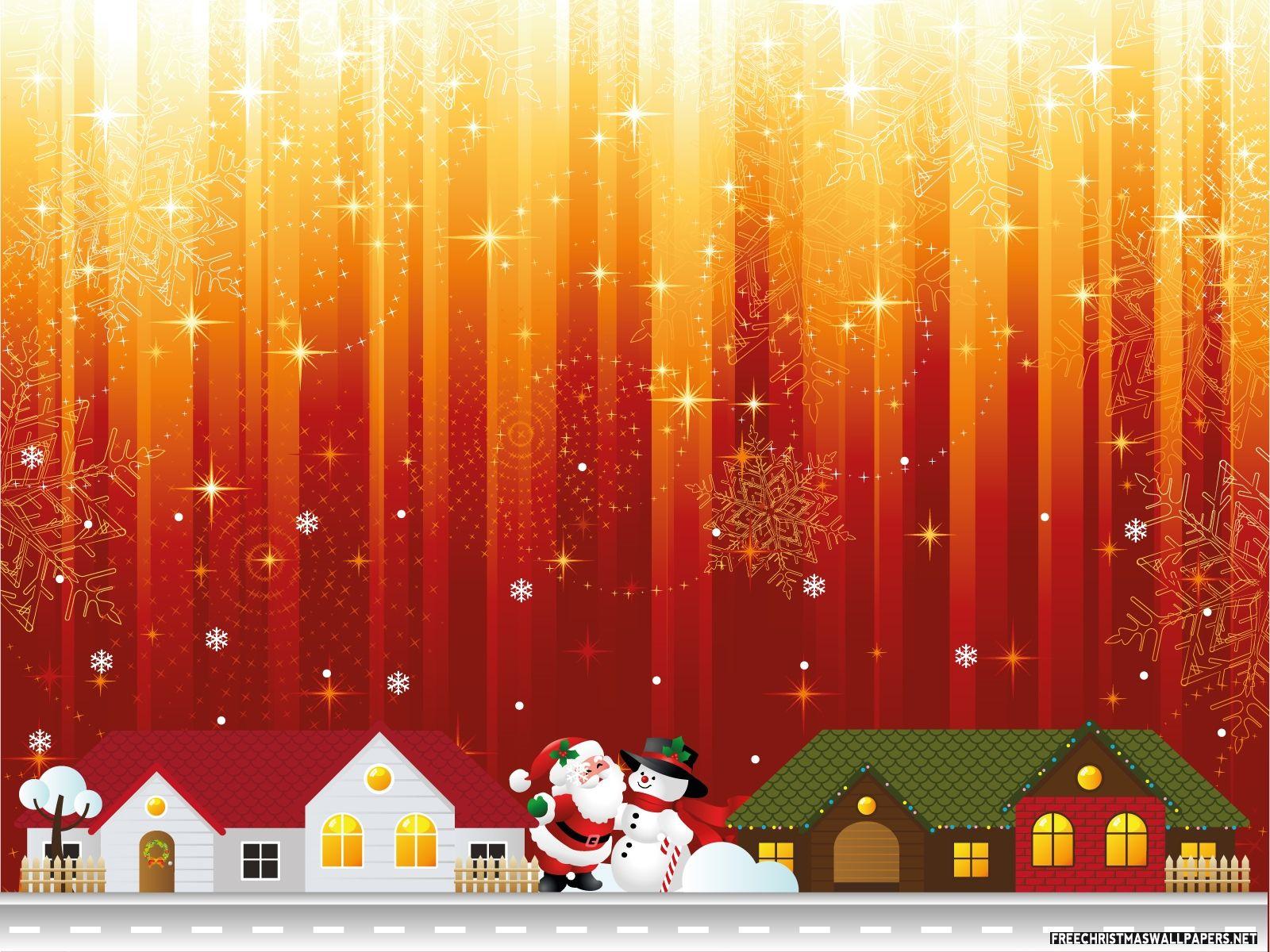 Orange Christmas Wallpapers - Top Free Orange Christmas Backgrounds ...