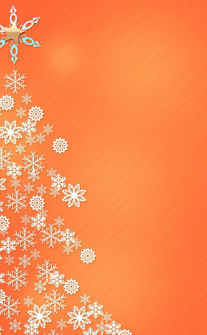 Orange Christmas Wallpapers - Top Free Orange Christmas Backgrounds ...
