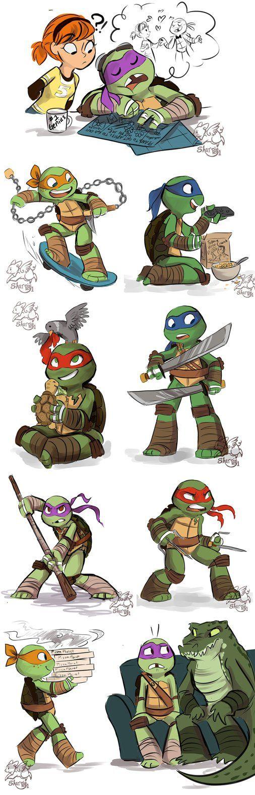 TMNT Chibi Wallpapers - Top Free TMNT Chibi Backgrounds - WallpaperAccess