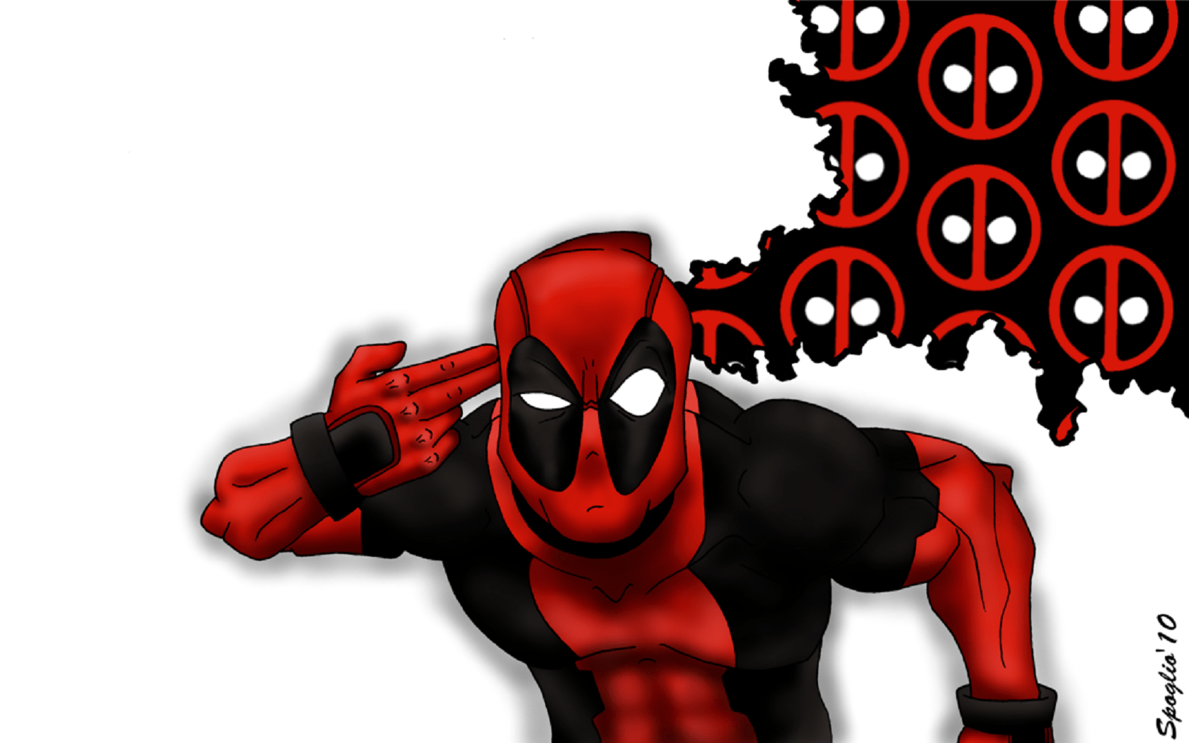 Deadpool Cartoon Wallpapers - Top Free Deadpool Cartoon Backgrounds ...