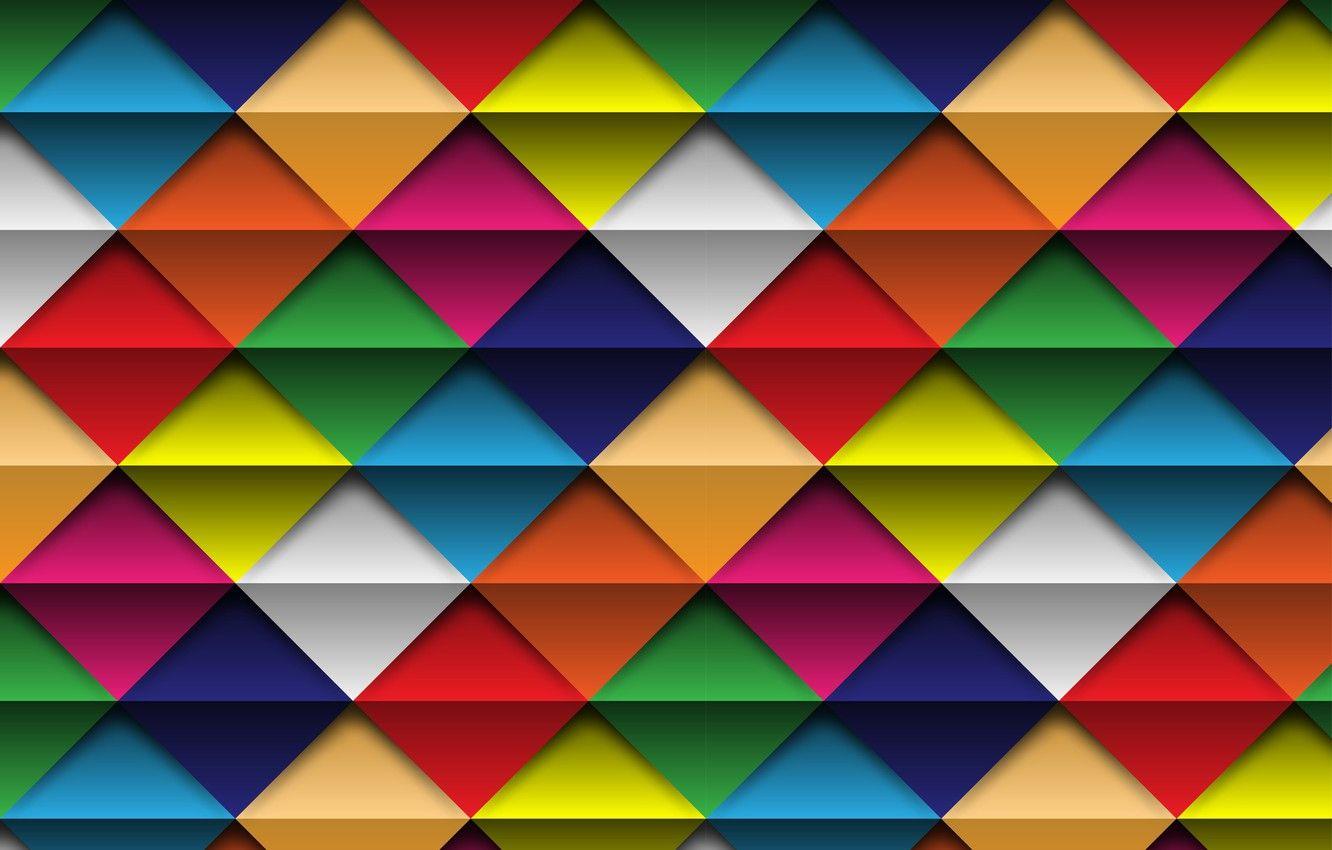 Rainbow Geometric Wallpapers - Top Free Rainbow Geometric Backgrounds ...