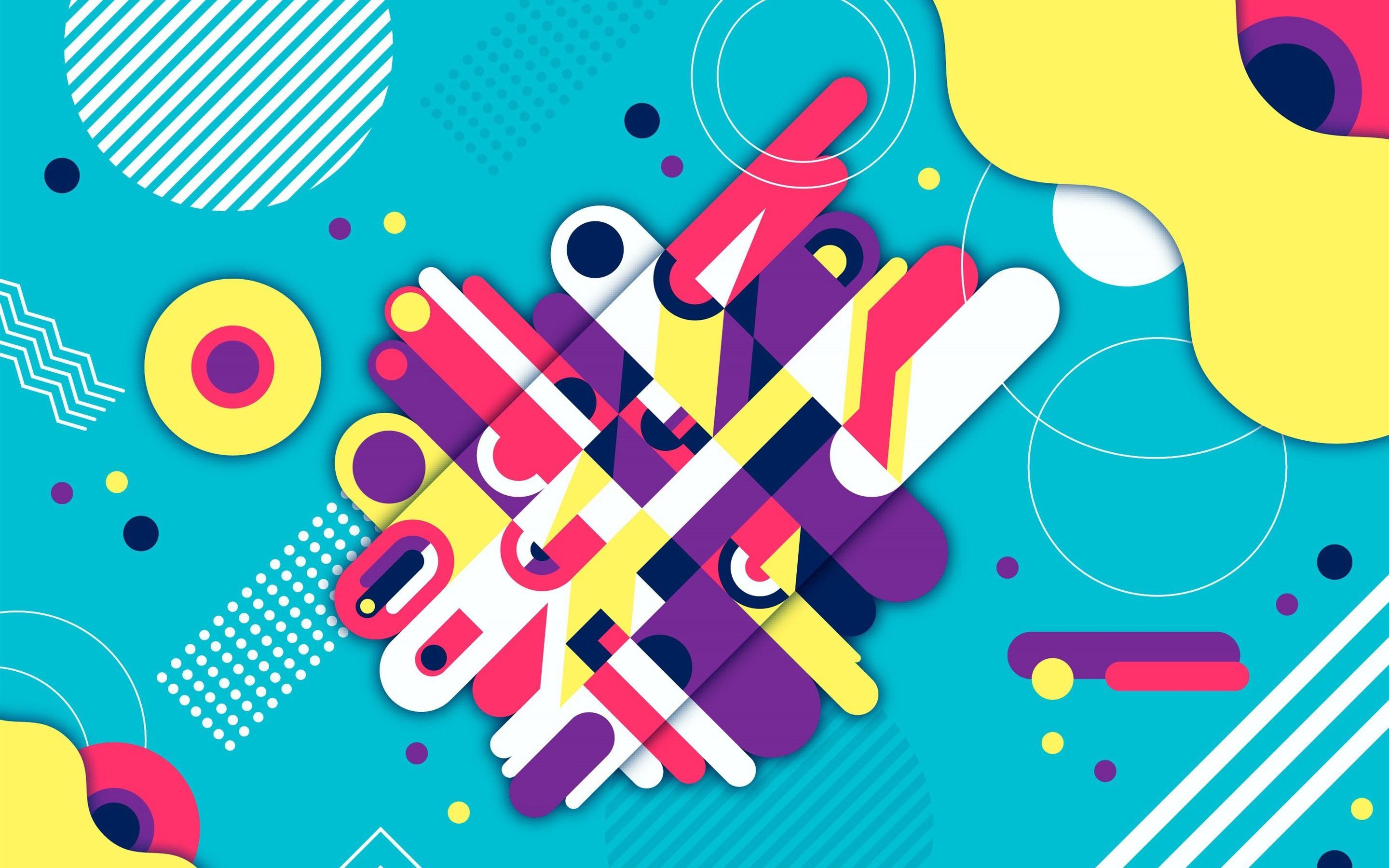 Colorful Geometric Wallpapers - Top Free Colorful Geometric Backgrounds ...