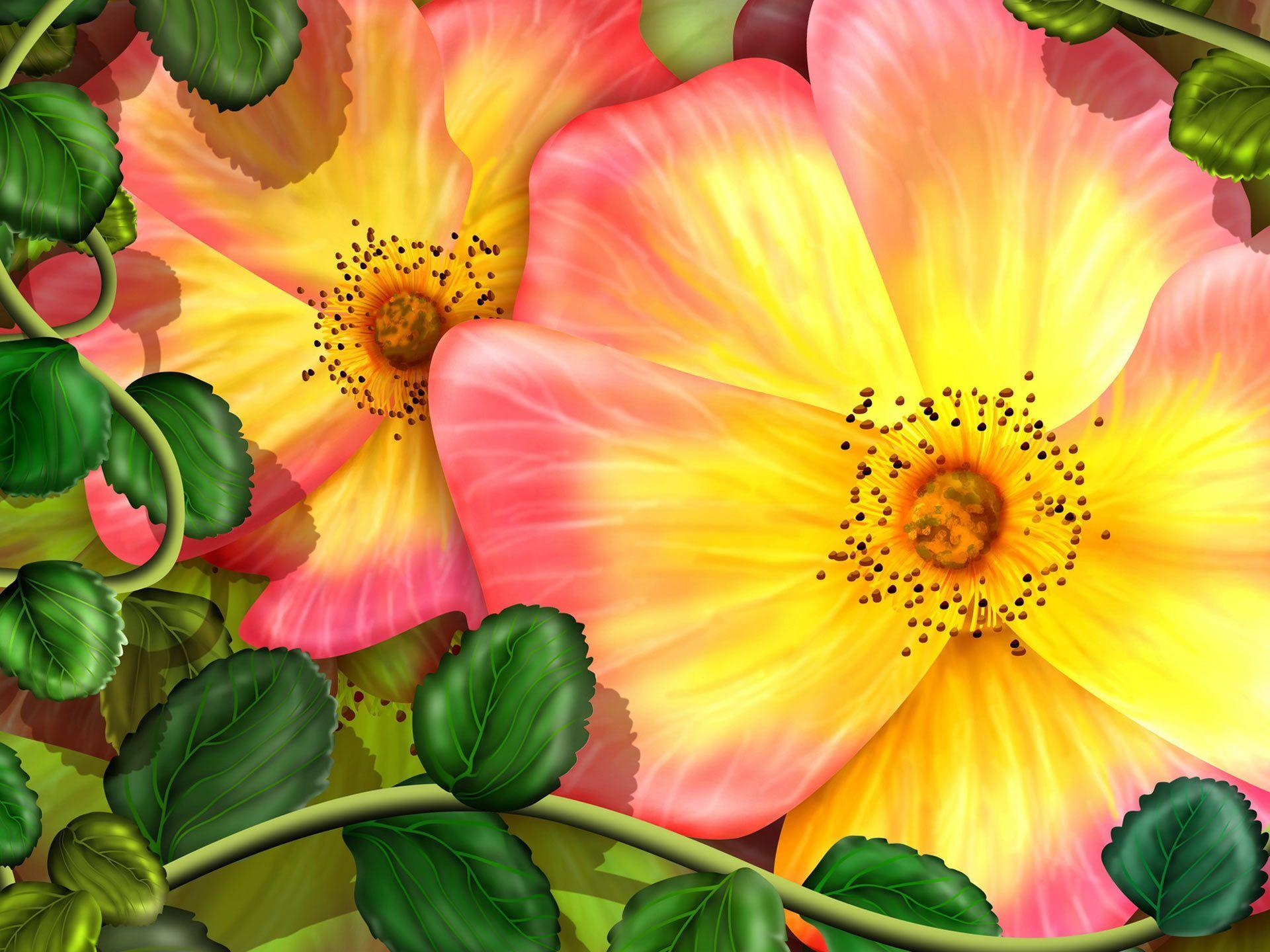 Tropical Flowers Desktop Wallpapers - Top Free Tropical Flowers Desktop ...