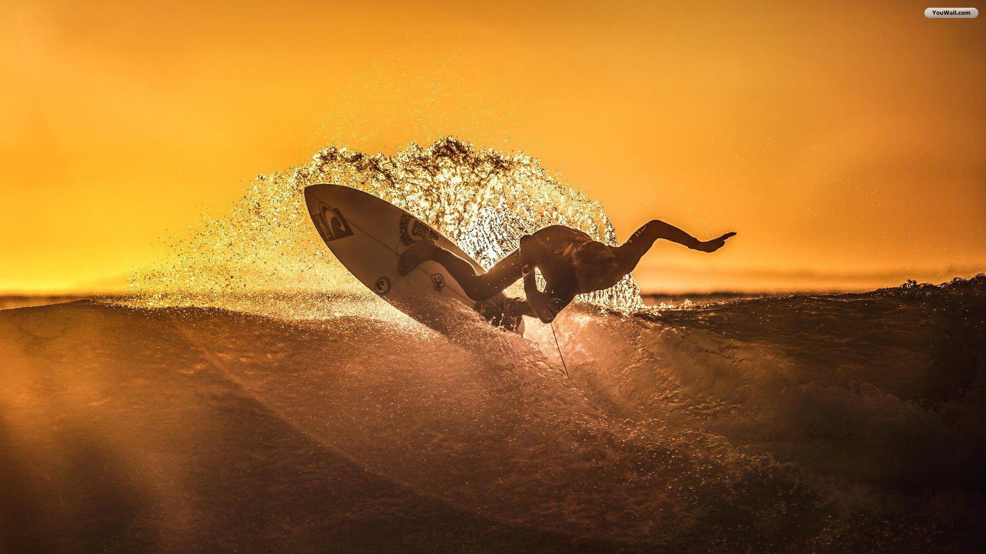 Sunset Surfing Wallpapers - Top Free Sunset Surfing Backgrounds - WallpaperAccess