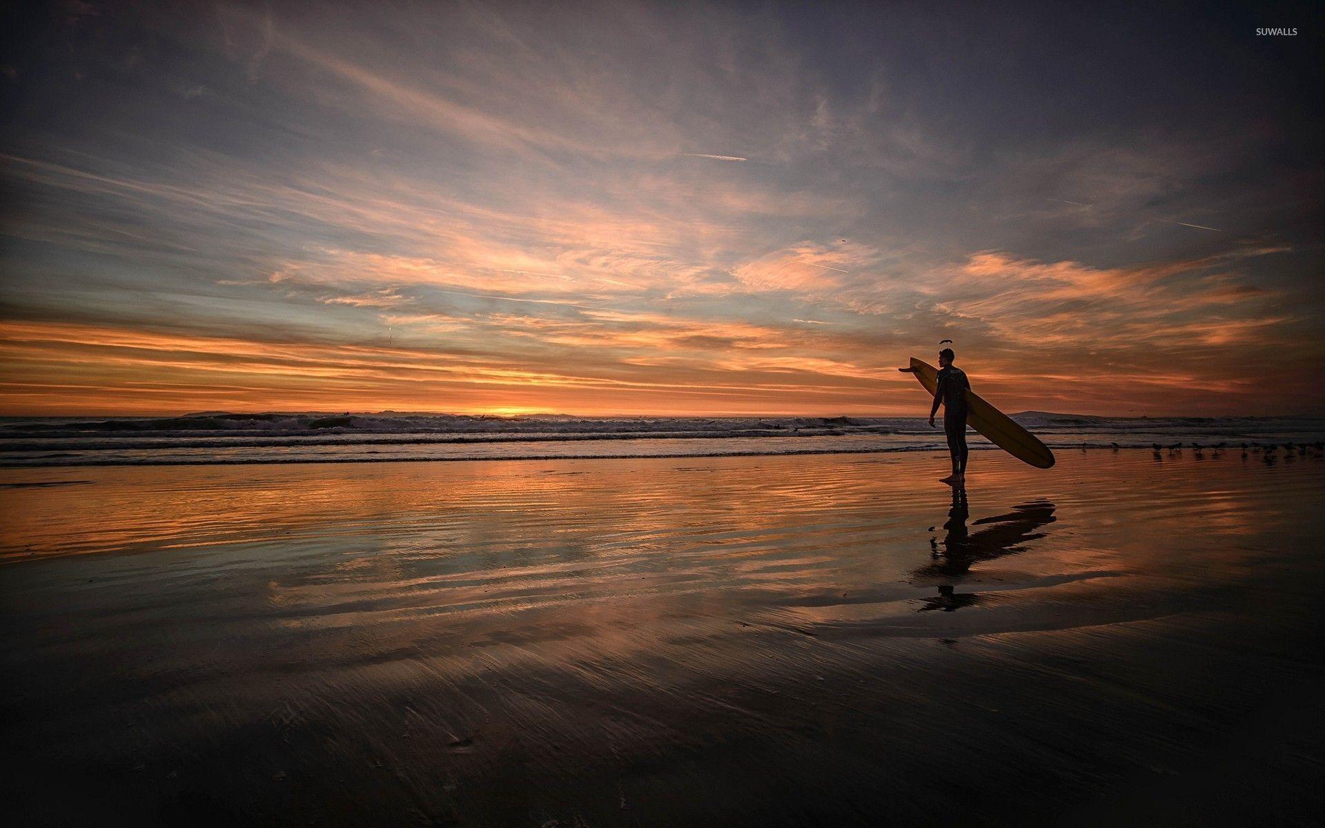 Sunset Surfing Wallpapers - Top Free Sunset Surfing Backgrounds - WallpaperAccess