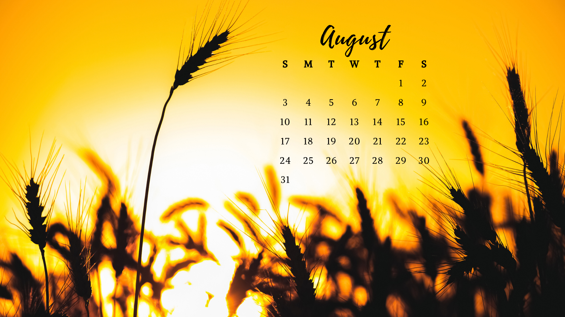 August 2025 Calendar Wallpapers - Top Free August 2025 Calendar ...