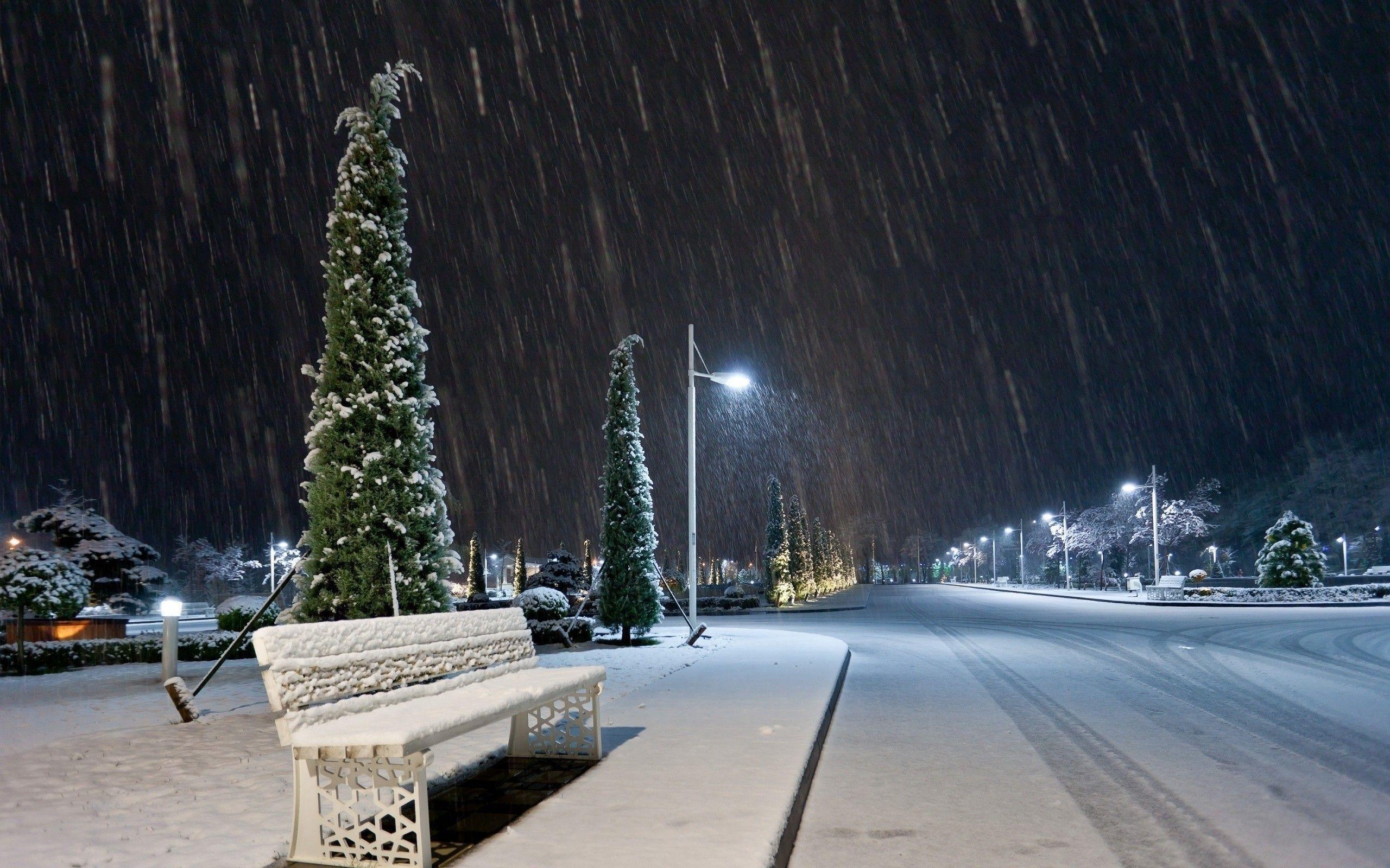 Snow Night HD Wallpapers - Top Free Snow Night HD Backgrounds ...