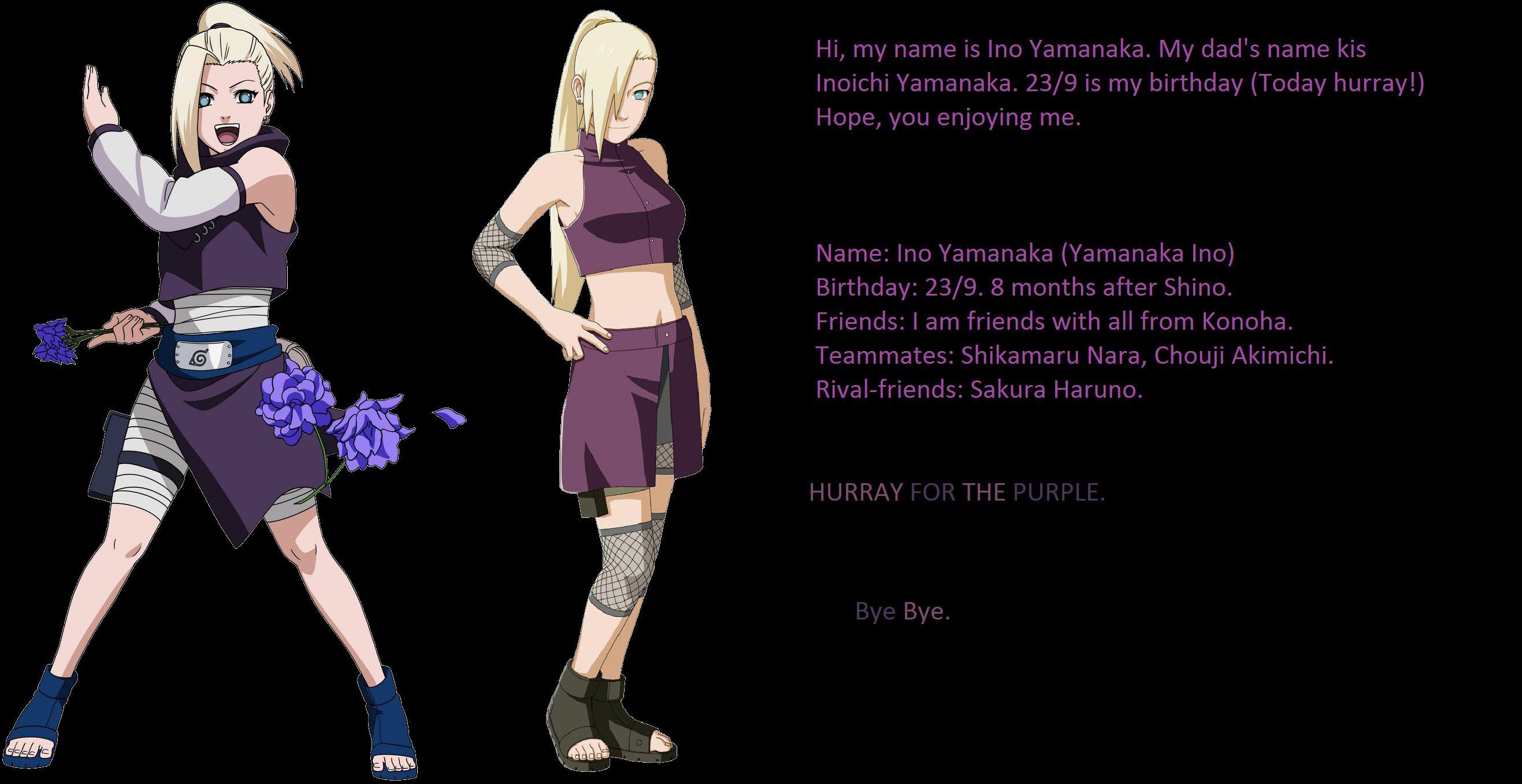 Ino Yamanaka Wallpapers - Top Free Ino Yamanaka Backgrounds ...