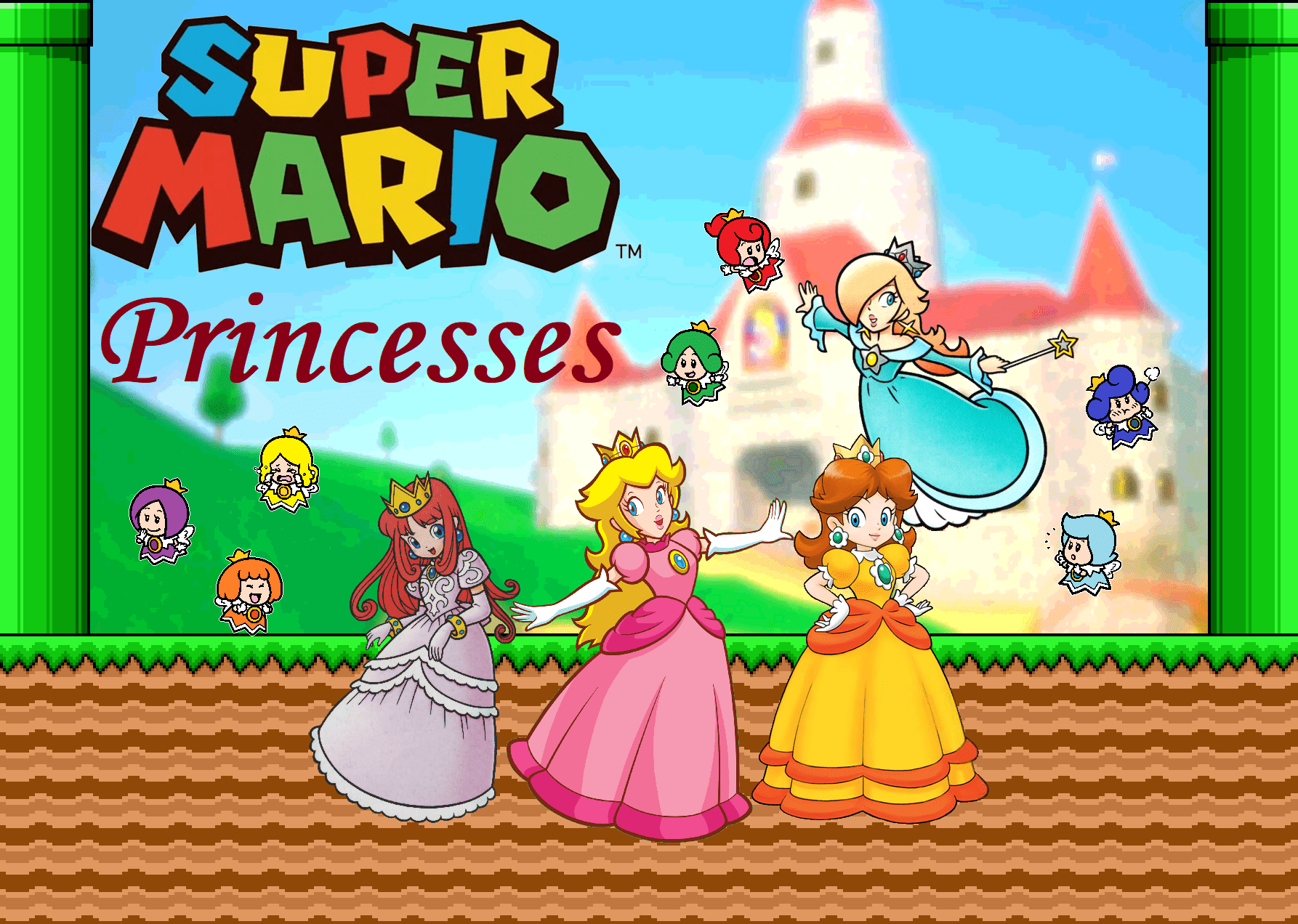 Princesses Super Mario Brothers Wallpapers - Top Free Princesses Super ...