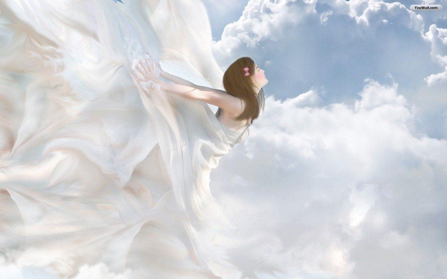White Angel Wallpapers - Top Free White Angel Backgrounds - WallpaperAccess