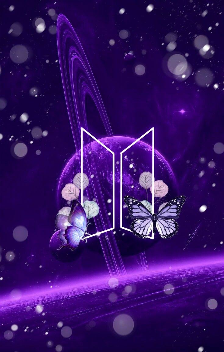 Bts Logo Purple Wallpapers - Top Free Bts Logo Purple Backgrounds ...