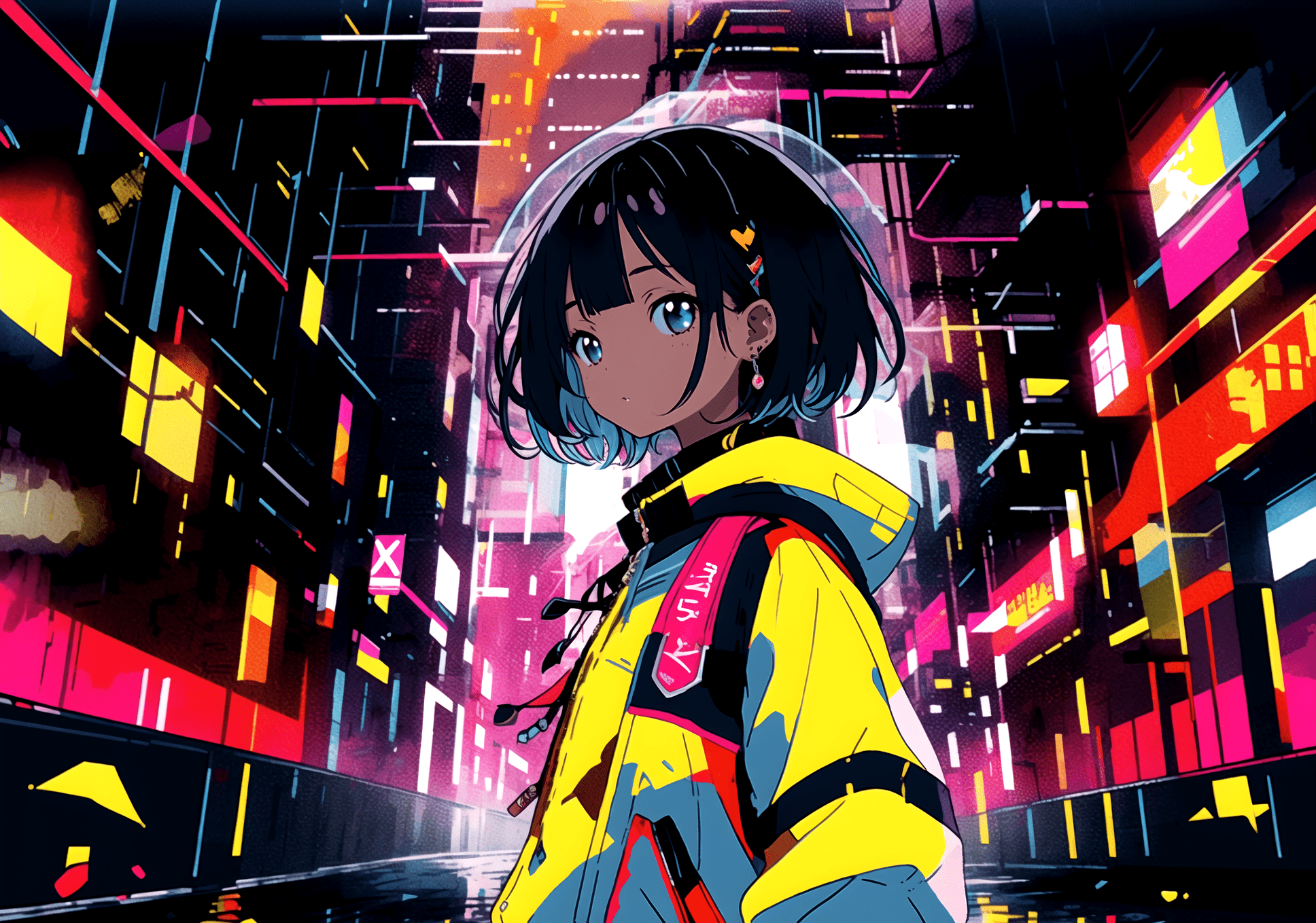 Anime RGB Wallpapers - Top Free Anime RGB Backgrounds - WallpaperAccess