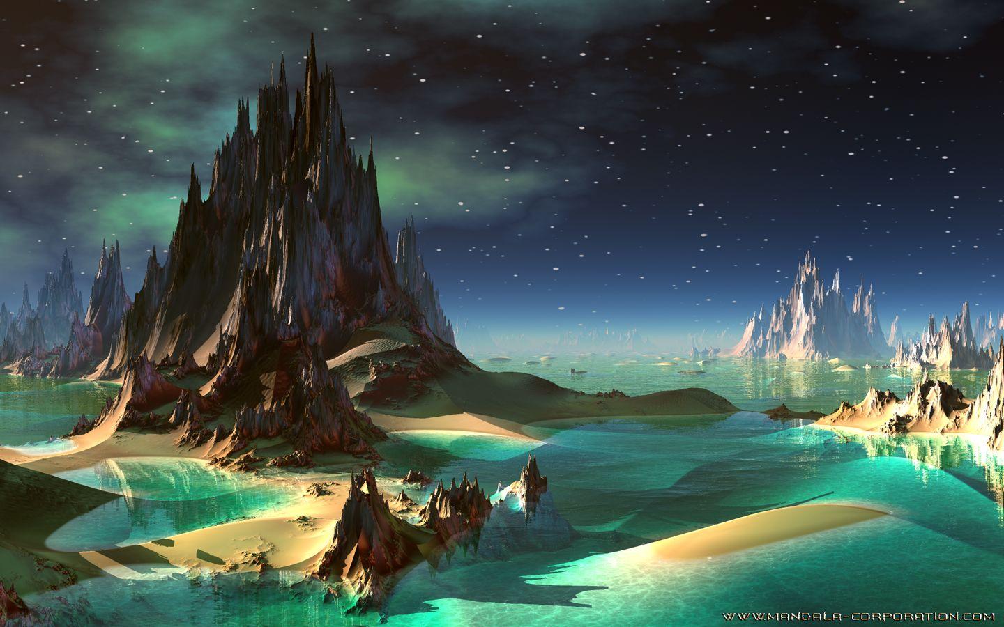 Alien Landscape Wallpapers - Top Free Alien Landscape Backgrounds ...