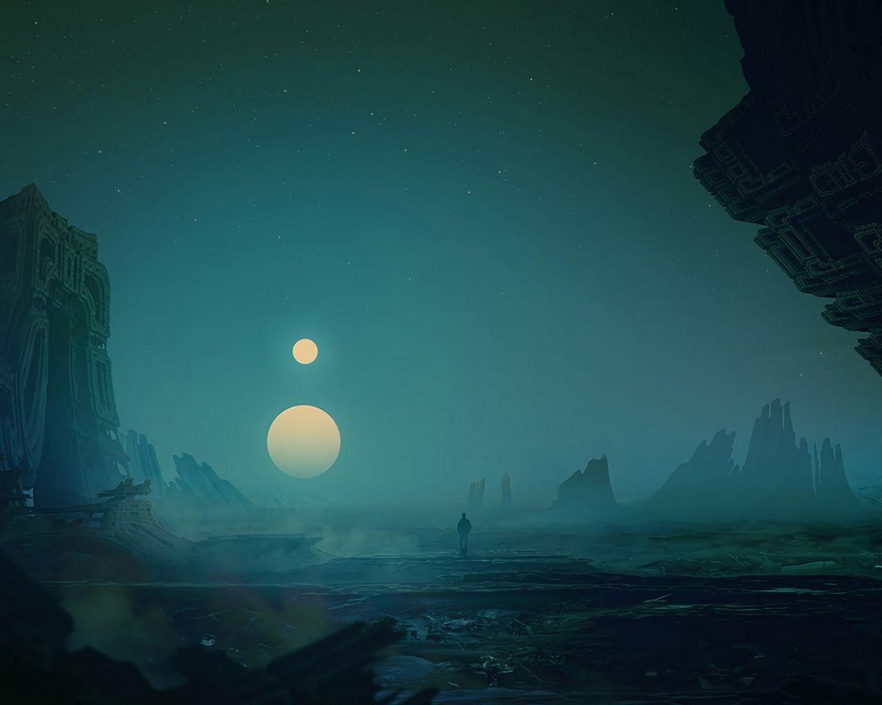 Alien Landscape Wallpapers - Top Free Alien Landscape Backgrounds ...