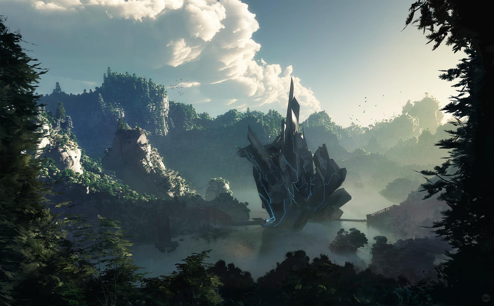 Alien Landscape Wallpapers - Top Free Alien Landscape Backgrounds ...