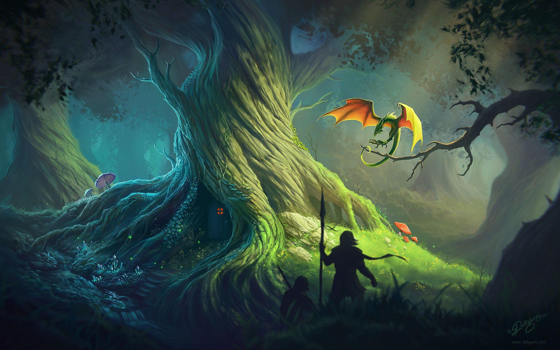 Fantasy Tree Wallpapers - Top Free Fantasy Tree Backgrounds ...