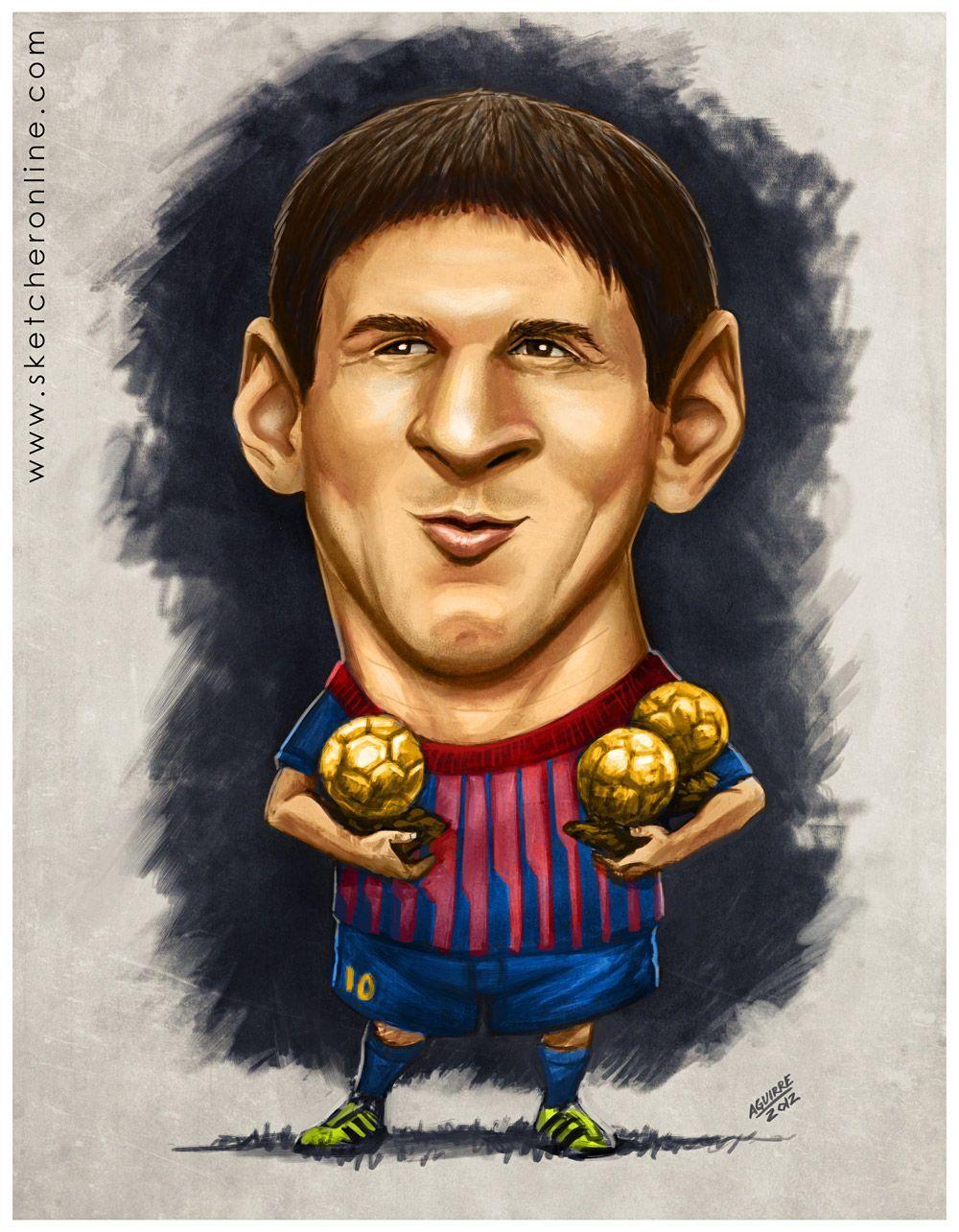 Messi Cartoon Wallpapers - Top Free Messi Cartoon Backgrounds ...