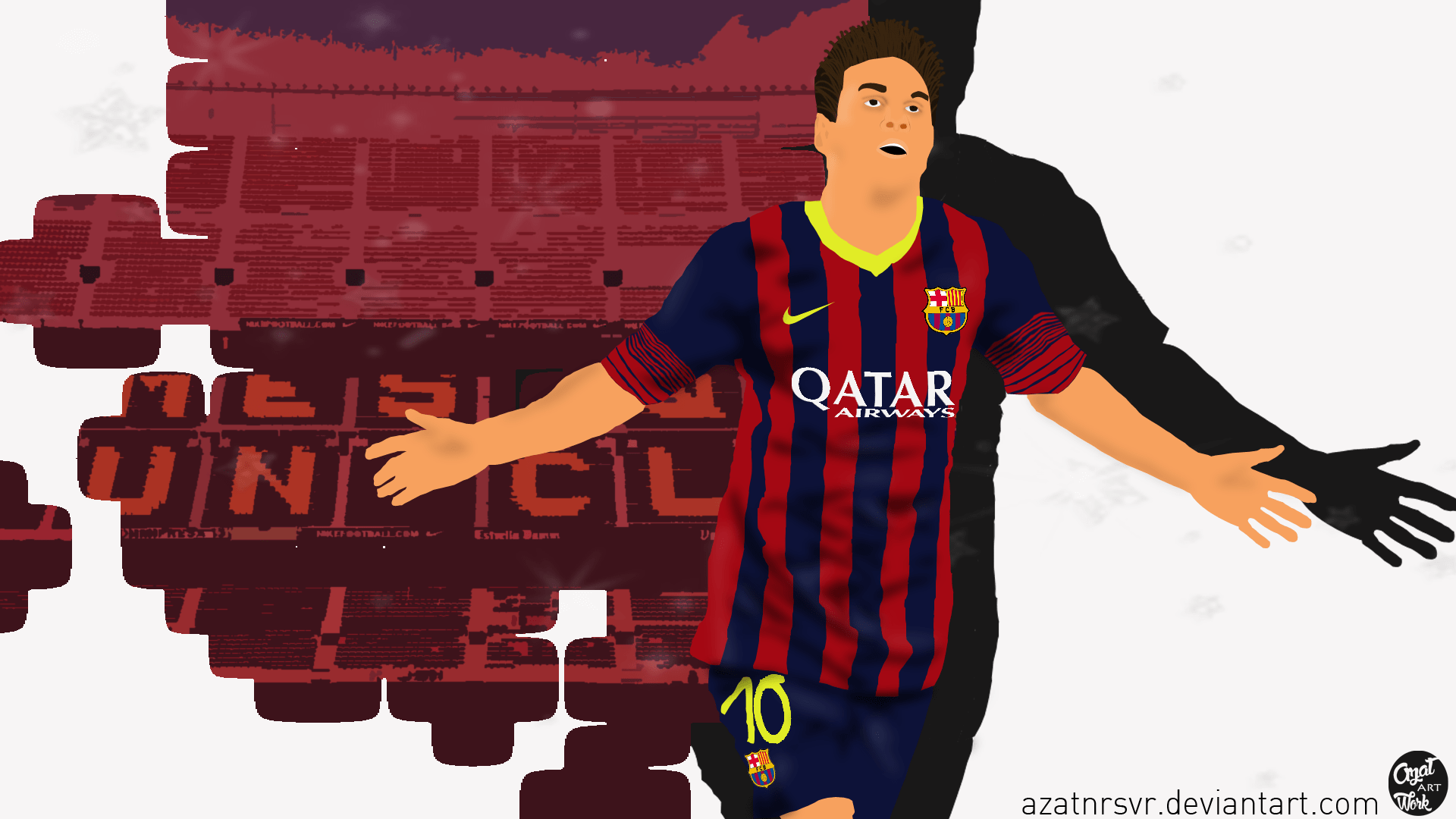 Messi Cartoon Wallpapers - Top Free Messi Cartoon Backgrounds ...