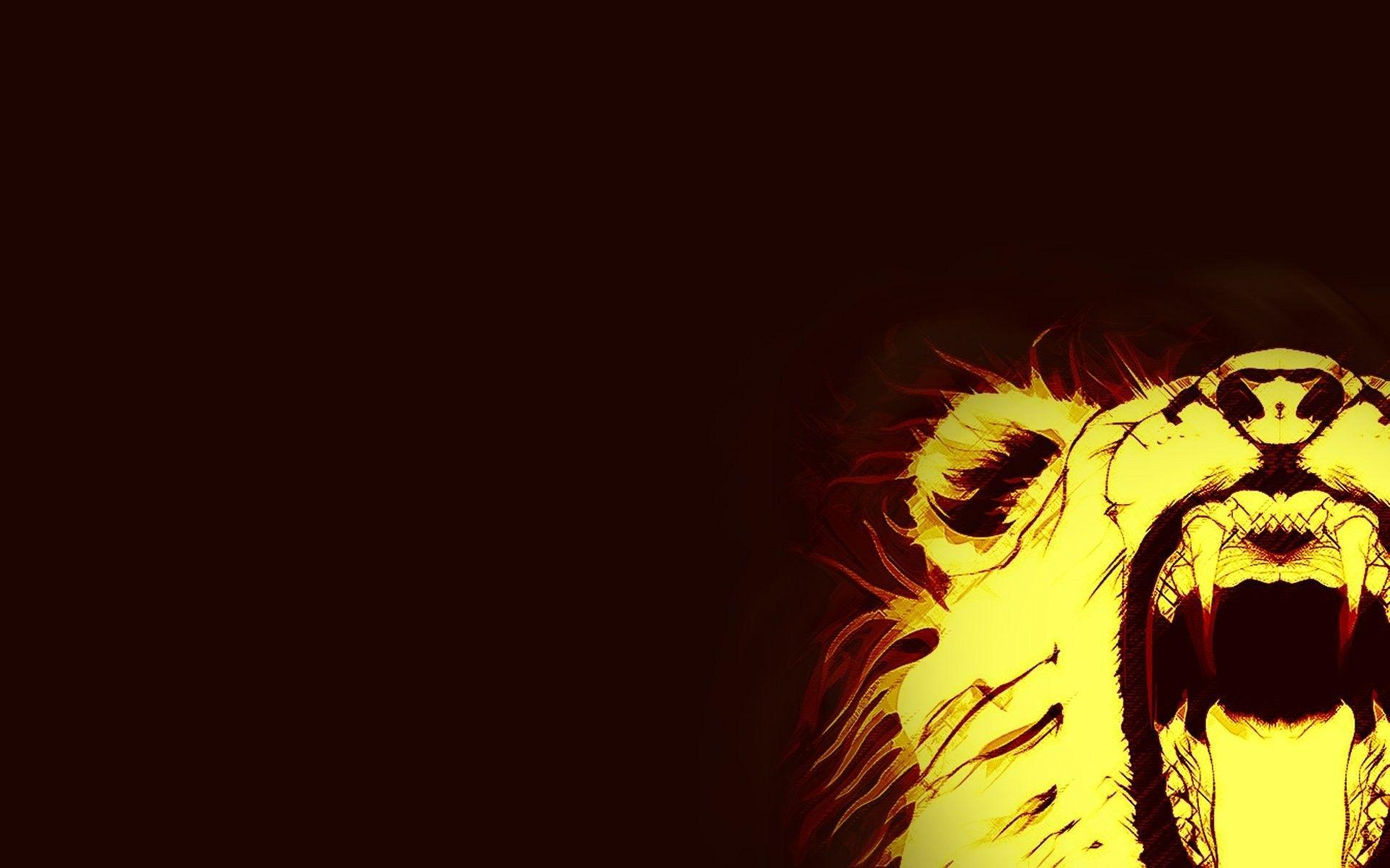 Minimalist Lion Wallpapers - Top Free Minimalist Lion Backgrounds ...
