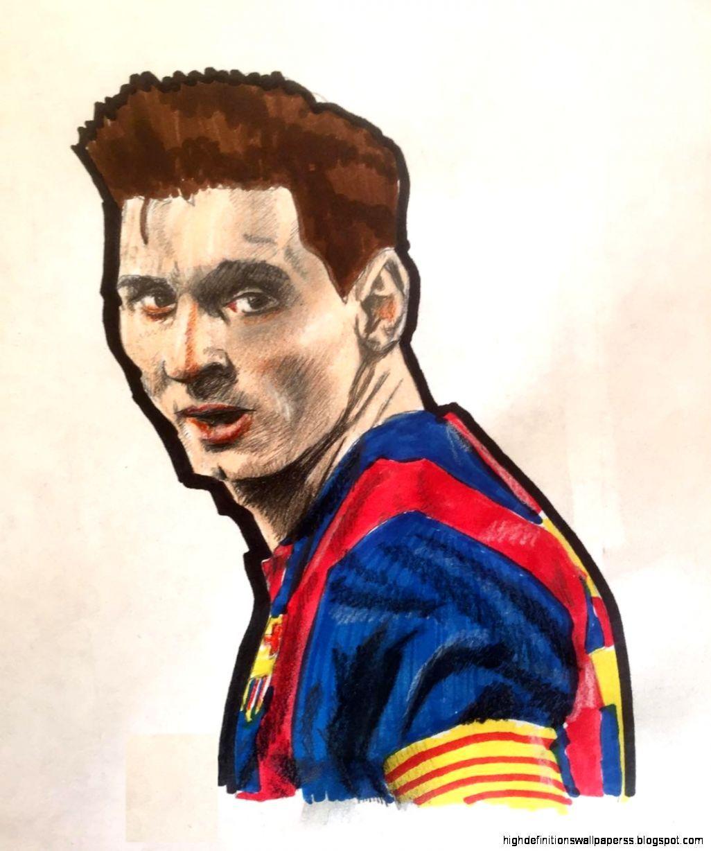 Messi Cartoon Wallpapers - Top Free Messi Cartoon Backgrounds ...