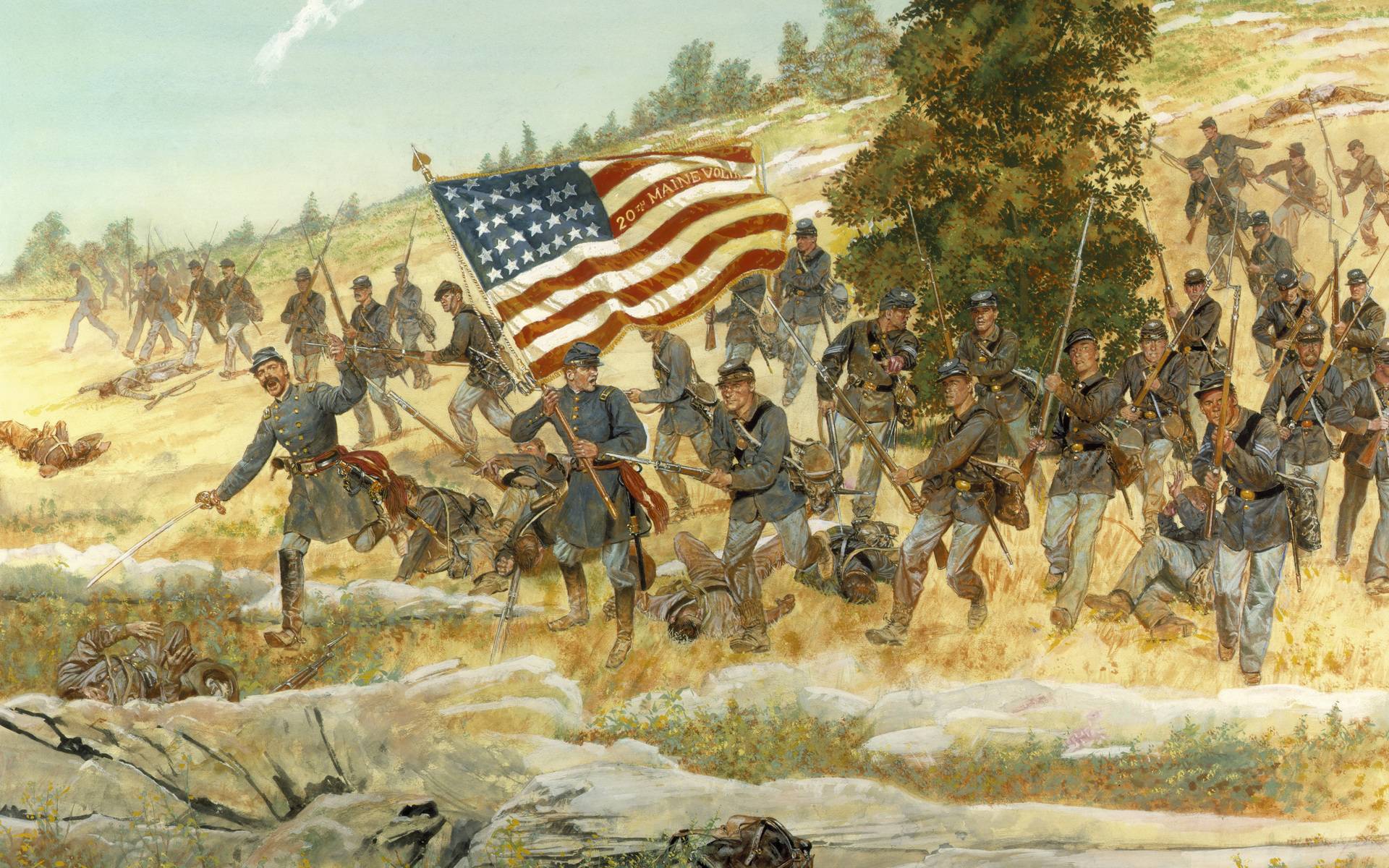 American Civil War Wallpapers - Top Free American Civil War Backgrounds ...