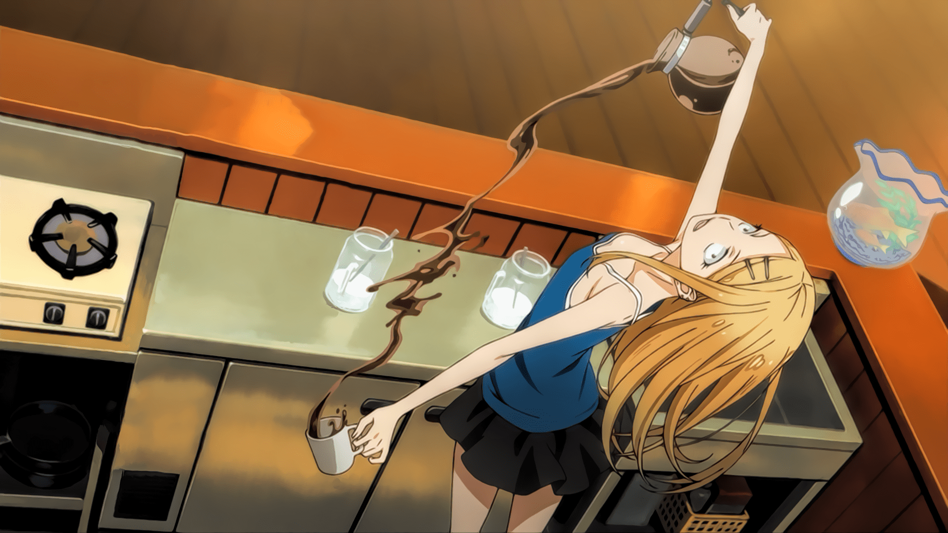 Anime Coffee Wallpapers - Top Free Anime Coffee Backgrounds ...