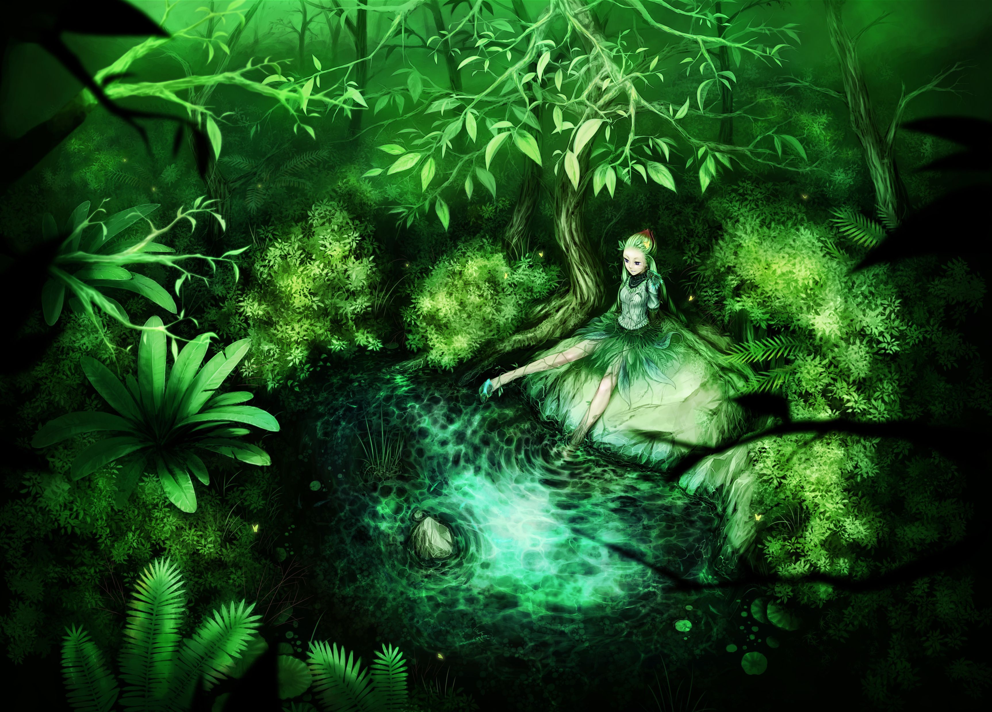 Green Fantasy Wallpapers - Top Free Green Fantasy Backgrounds ...