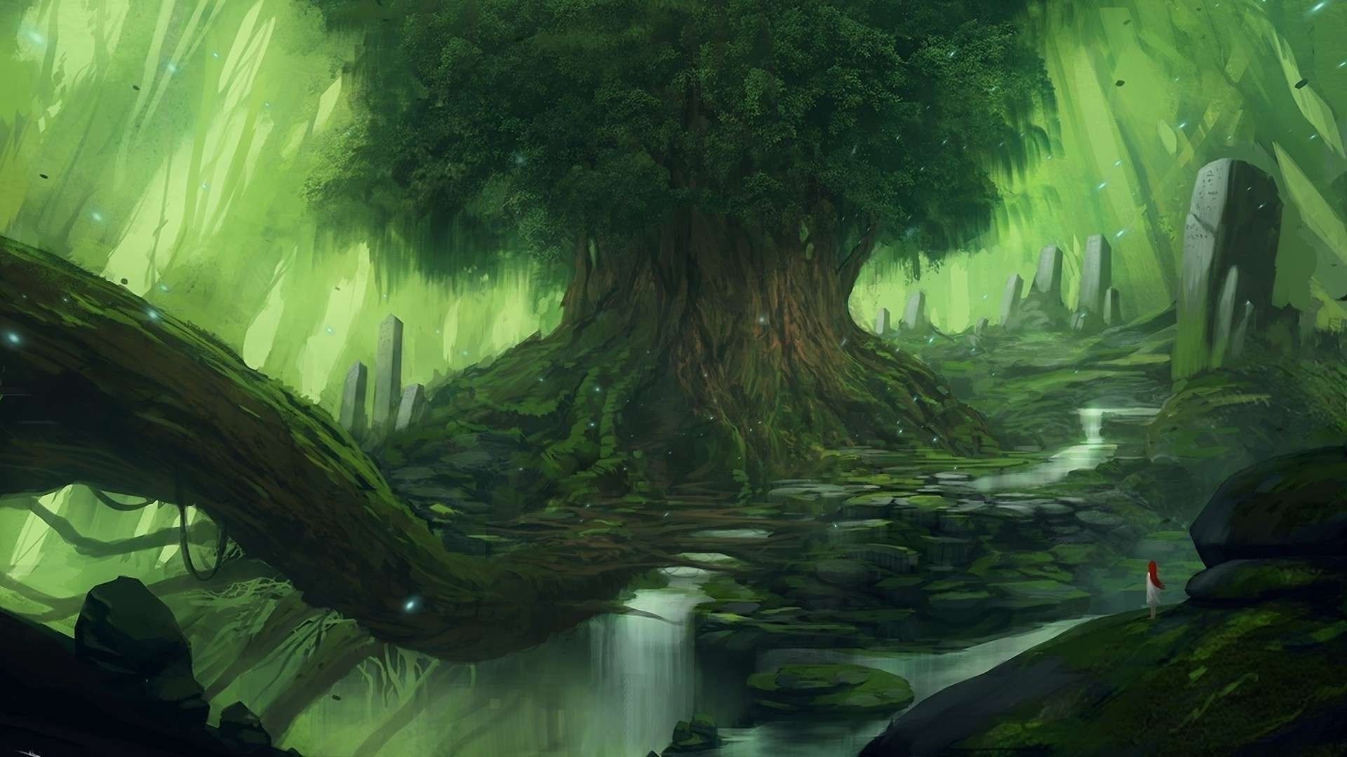 Green Fantasy Wallpapers - Top Free Green Fantasy Backgrounds ...