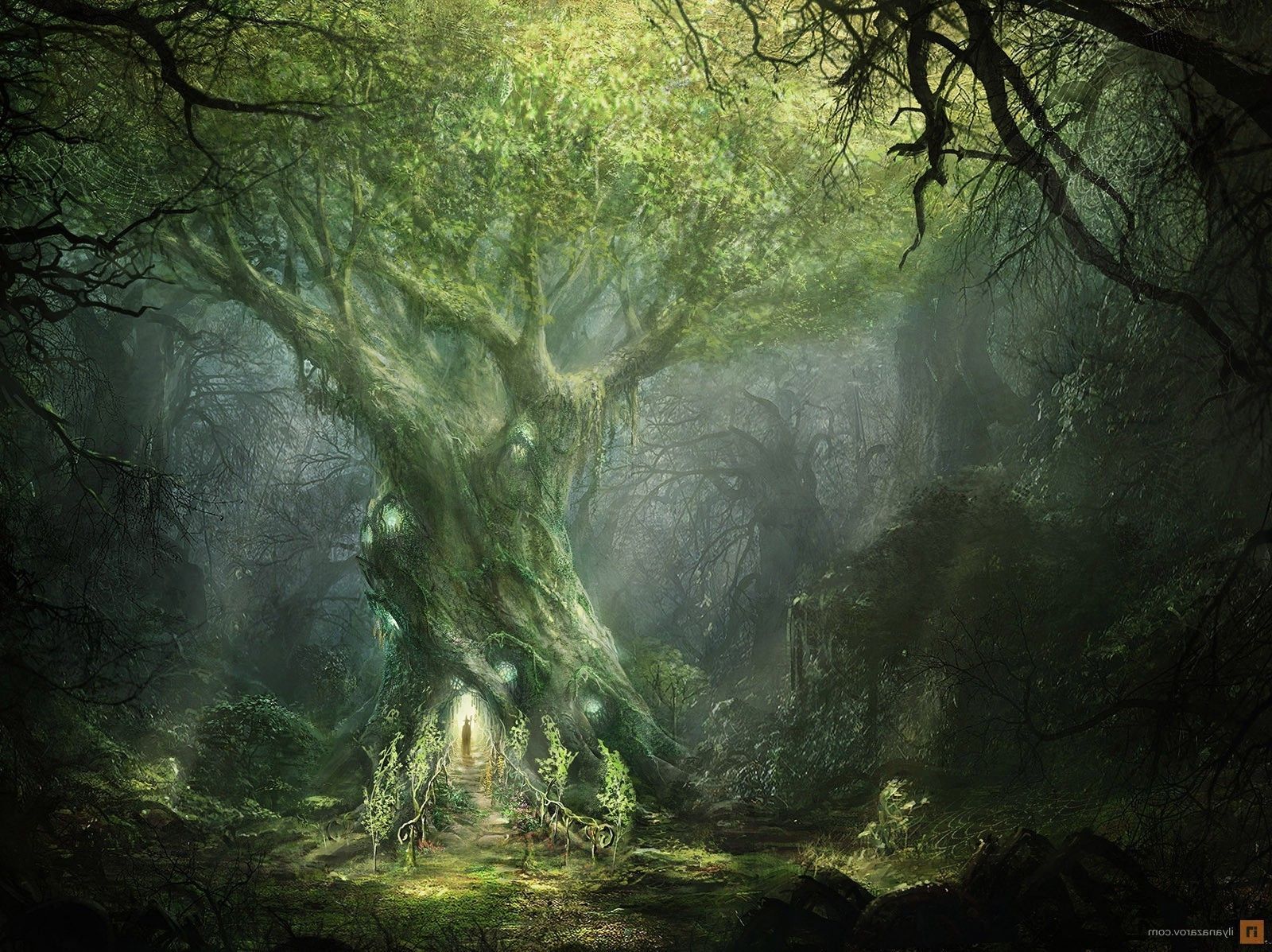 Green Fantasy Wallpapers - Top Free Green Fantasy Backgrounds ...