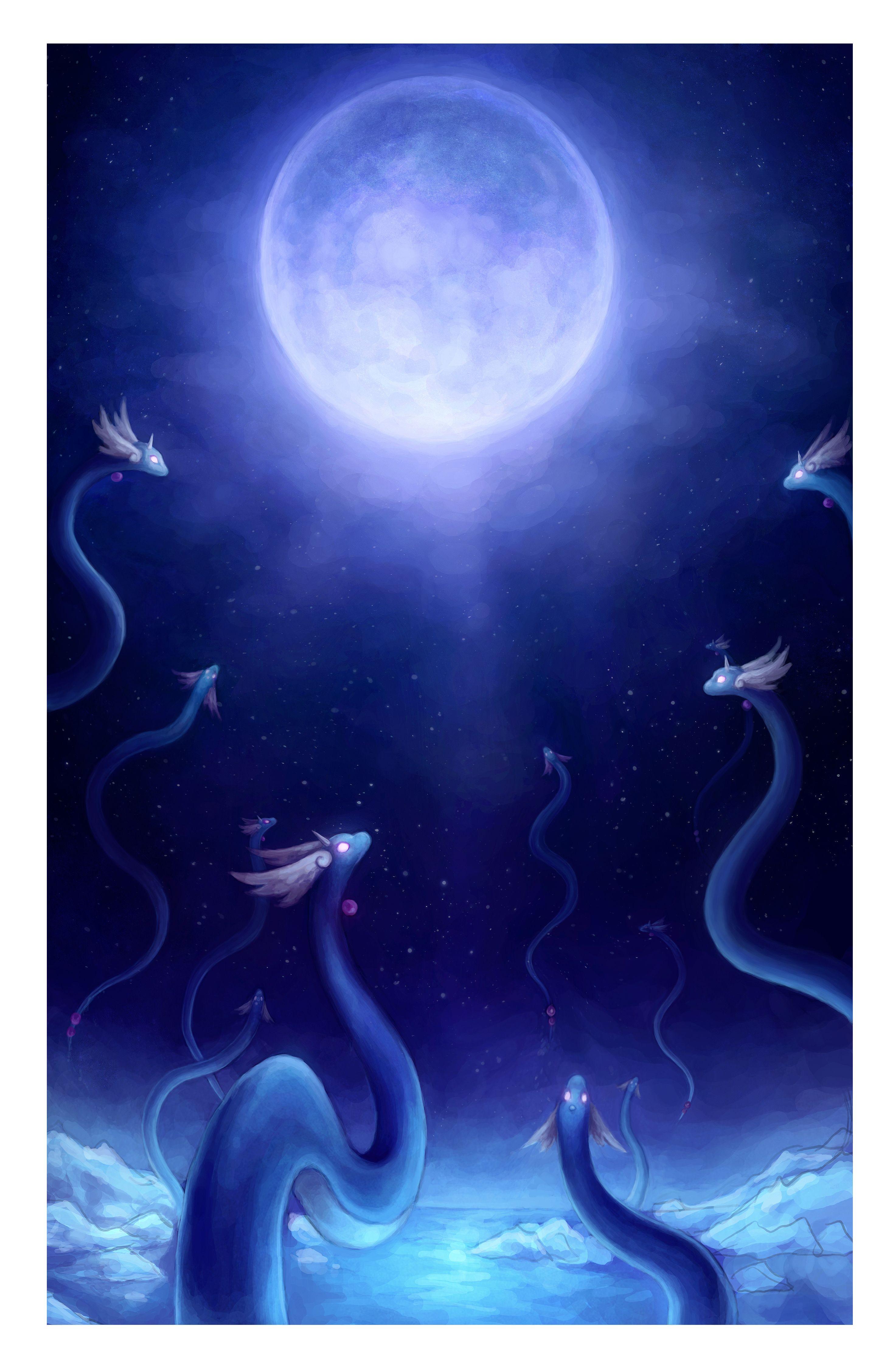 Dragonair Wallpapers - Top Free Dragonair Backgrounds - WallpaperAccess