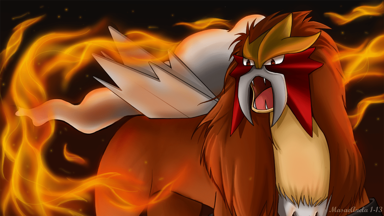 Entei Wallpapers - Top Free Entei Backgrounds - WallpaperAccess