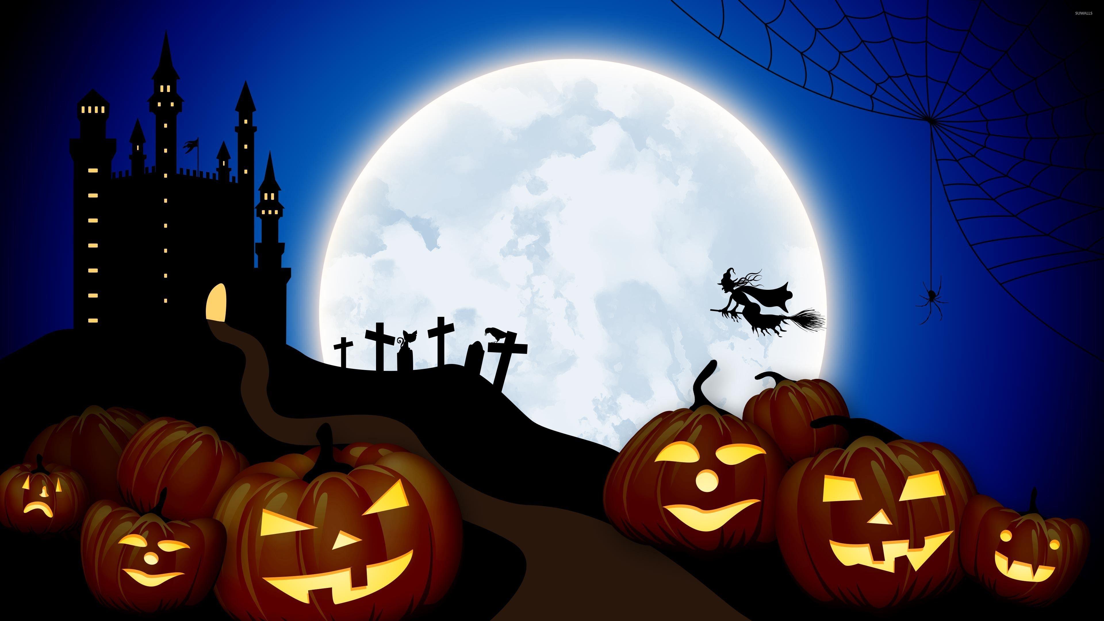 Halloween Laptop Wallpapers - Top Free Halloween Laptop Backgrounds ...