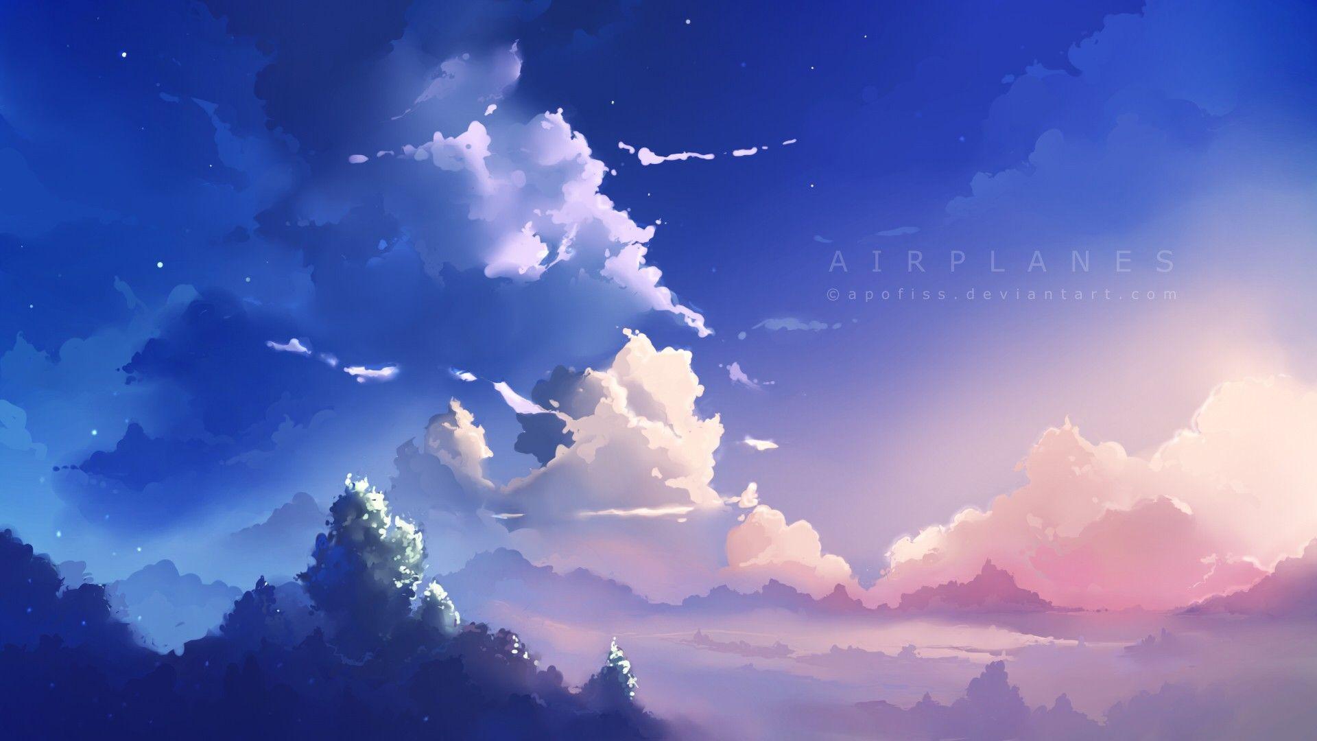 Cartoon Cloud Wallpapers - Top Free Cartoon Cloud Backgrounds ...