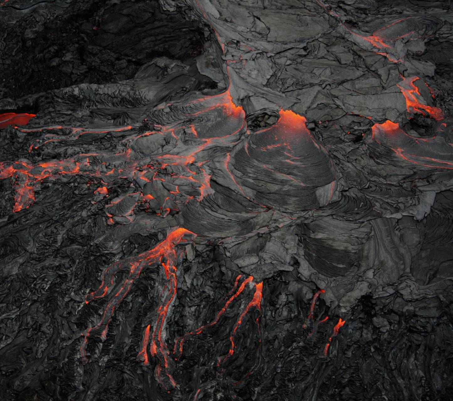 Lava Flow Background