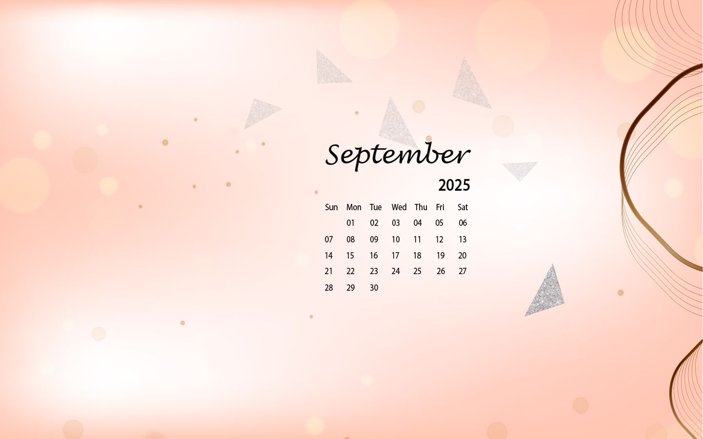 September 2025 Calendar Wallpapers - Top Free September 2025 Calendar ...