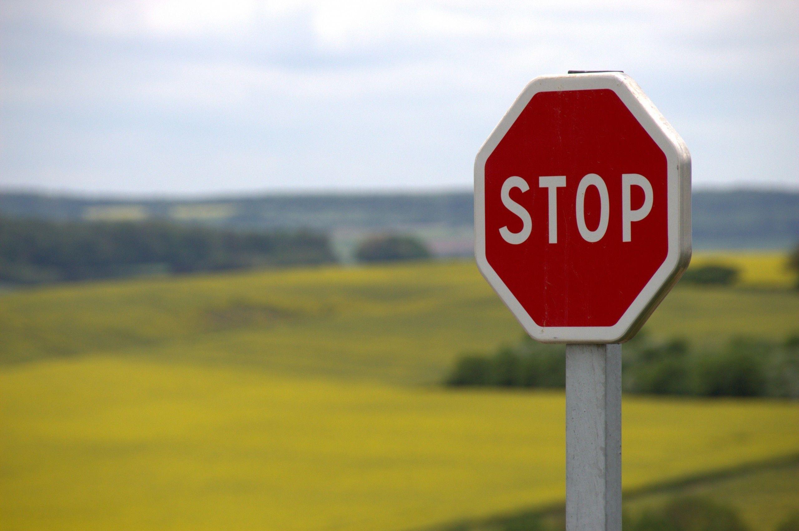 Stop Sign Wallpapers - Top Free Stop Sign Backgrounds - WallpaperAccess